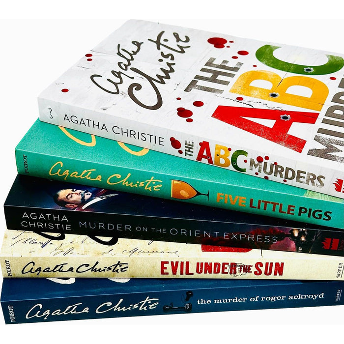 Agatha Christie The Best of Poirot 5 Books Collection Set - Hercule ...