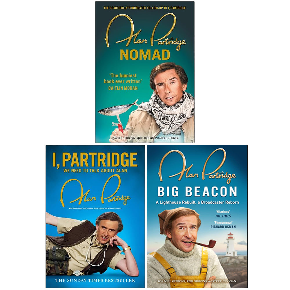 Alan Partridge Collection 3 Books Set (Nomad, I Partridge We Need To ...