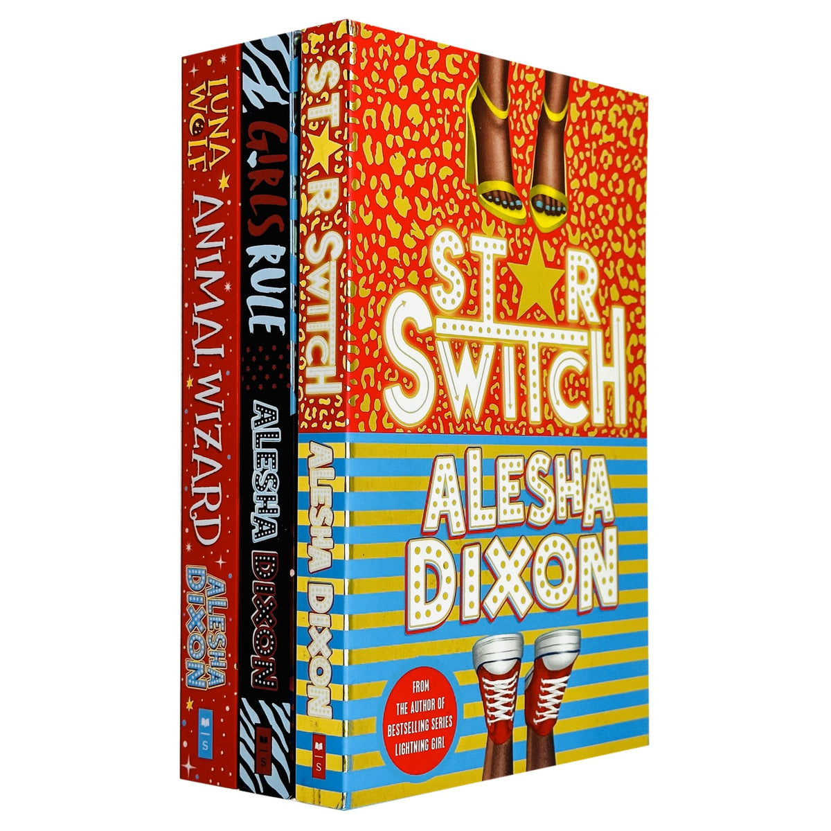 Alesha Dixon Collection 3 Books Set (Luna Wolf, Star Switch, Girls Rul