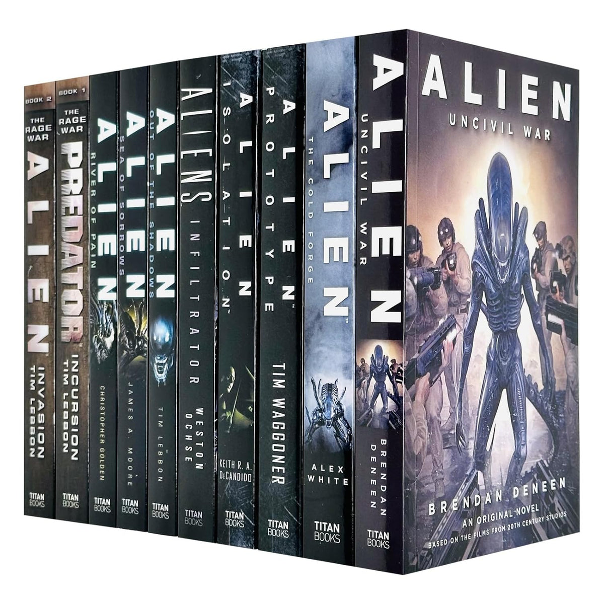 Alien Series Collection 10 Books Set by Brendan Deneen (Out of the ...
