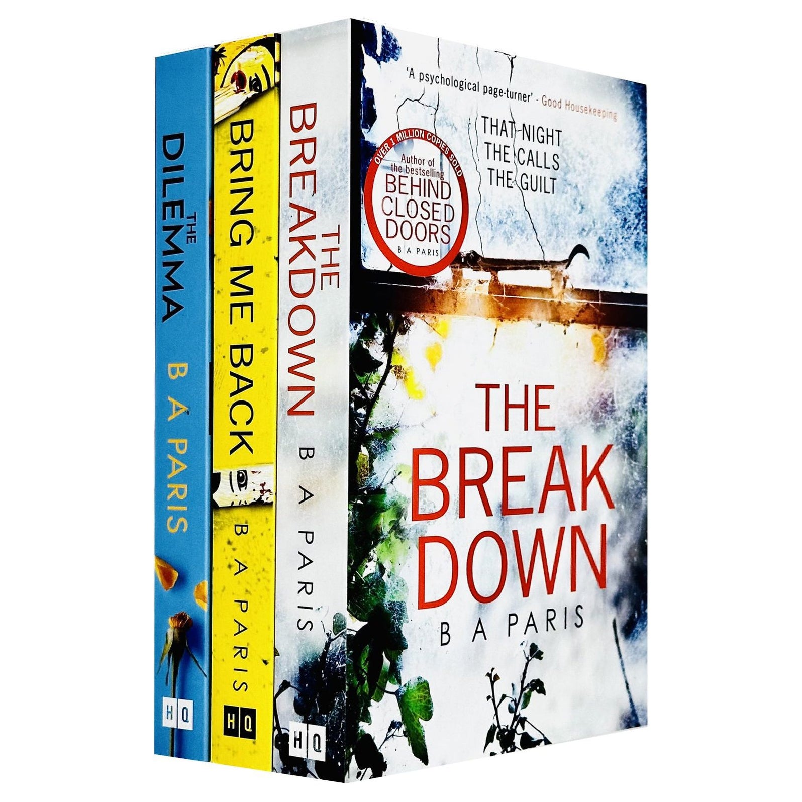 The Dilemma, Bring Me Back and The Breakdown by B A Paris 3 Books Collection Set | The Book Bundle