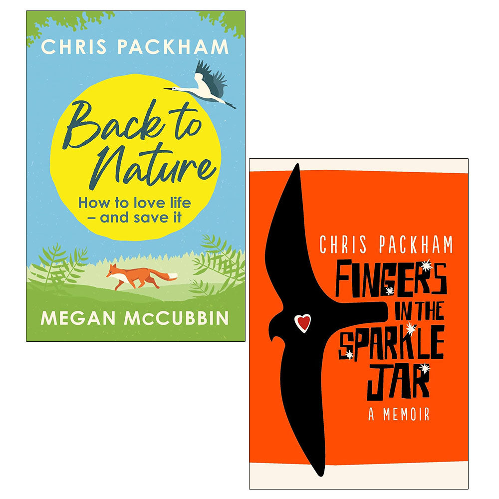 Back to Nature & Fingers in Sparkle Jar 2 Books Collection Set By Chris ...