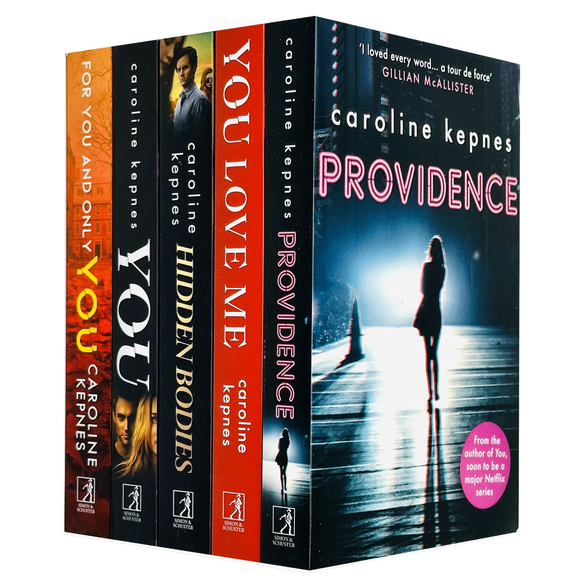 Caroline Kepnes Collection 5 Books Set (You, Hidden Bodies, Providence ...
