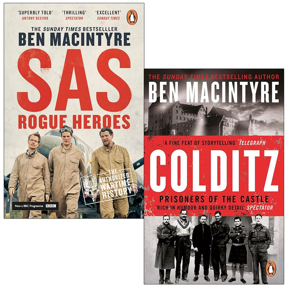 Ben MacIntyre Collection 2 Books Set (Colditz Prisoners of the Castle