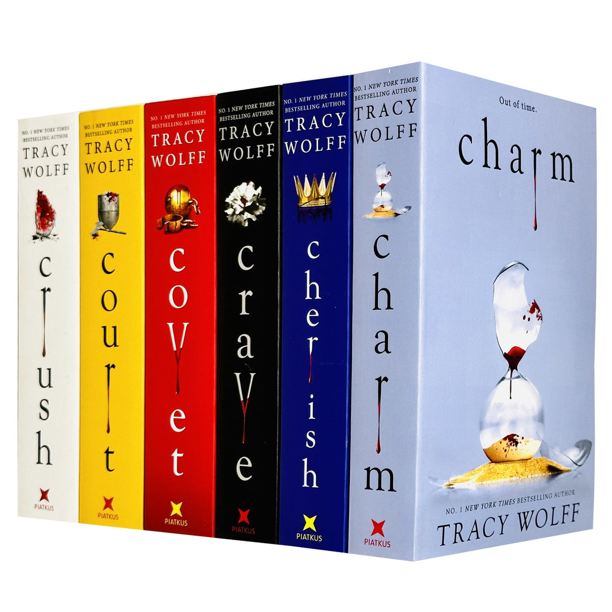 Crave Series 6 Books Collection Set By Tracy Wolff (Crave, Crush, Covet ...