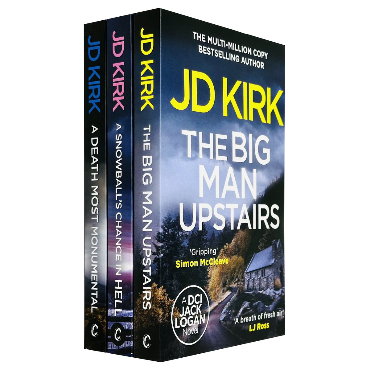 DCI Logan Crime Thrillers 7-9: 3 Books Collection Set By JD Kirk (A Snowball's Chance in Hell ...