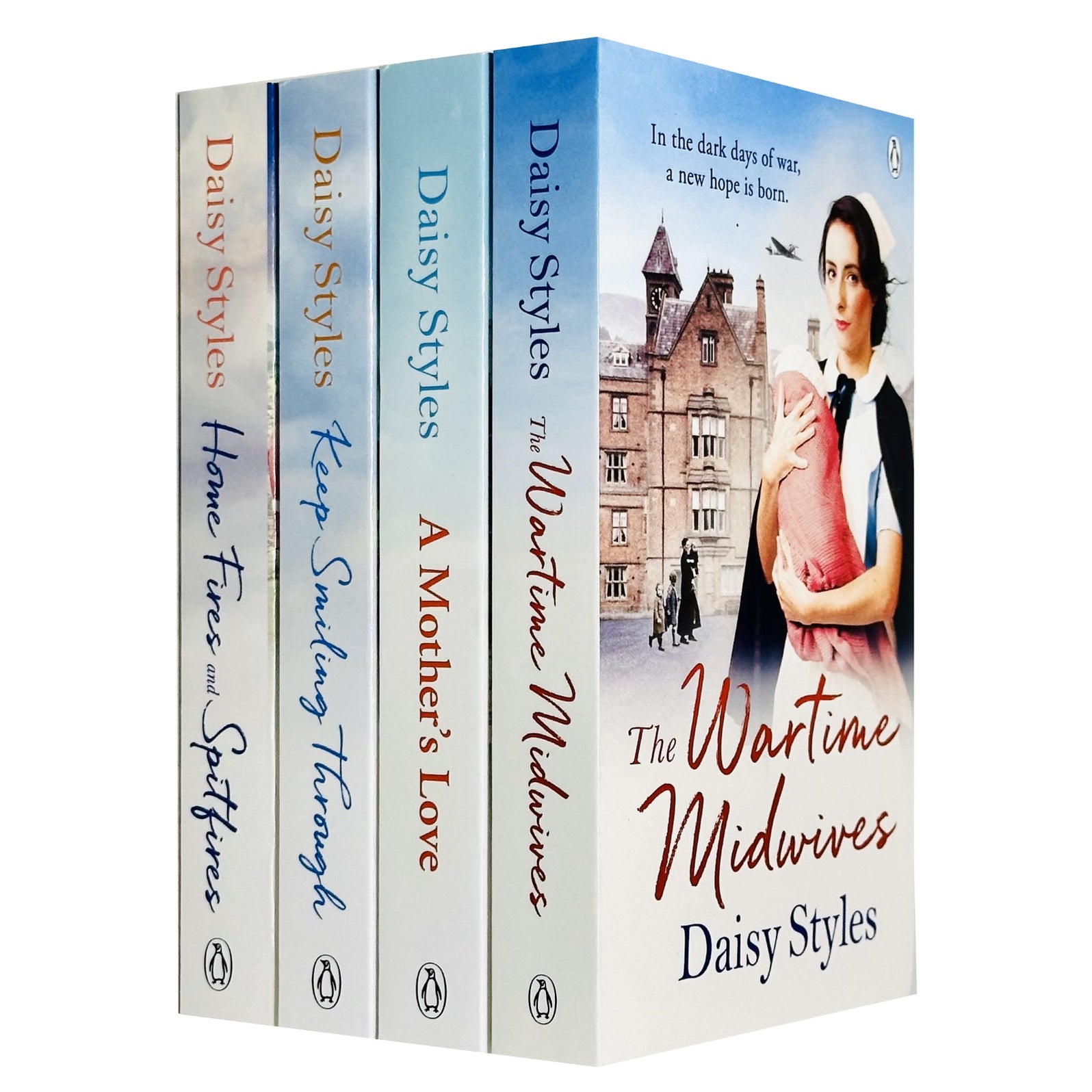 Daisy Styles Wartime Midwives Series Collection 4 Books Set (The ...