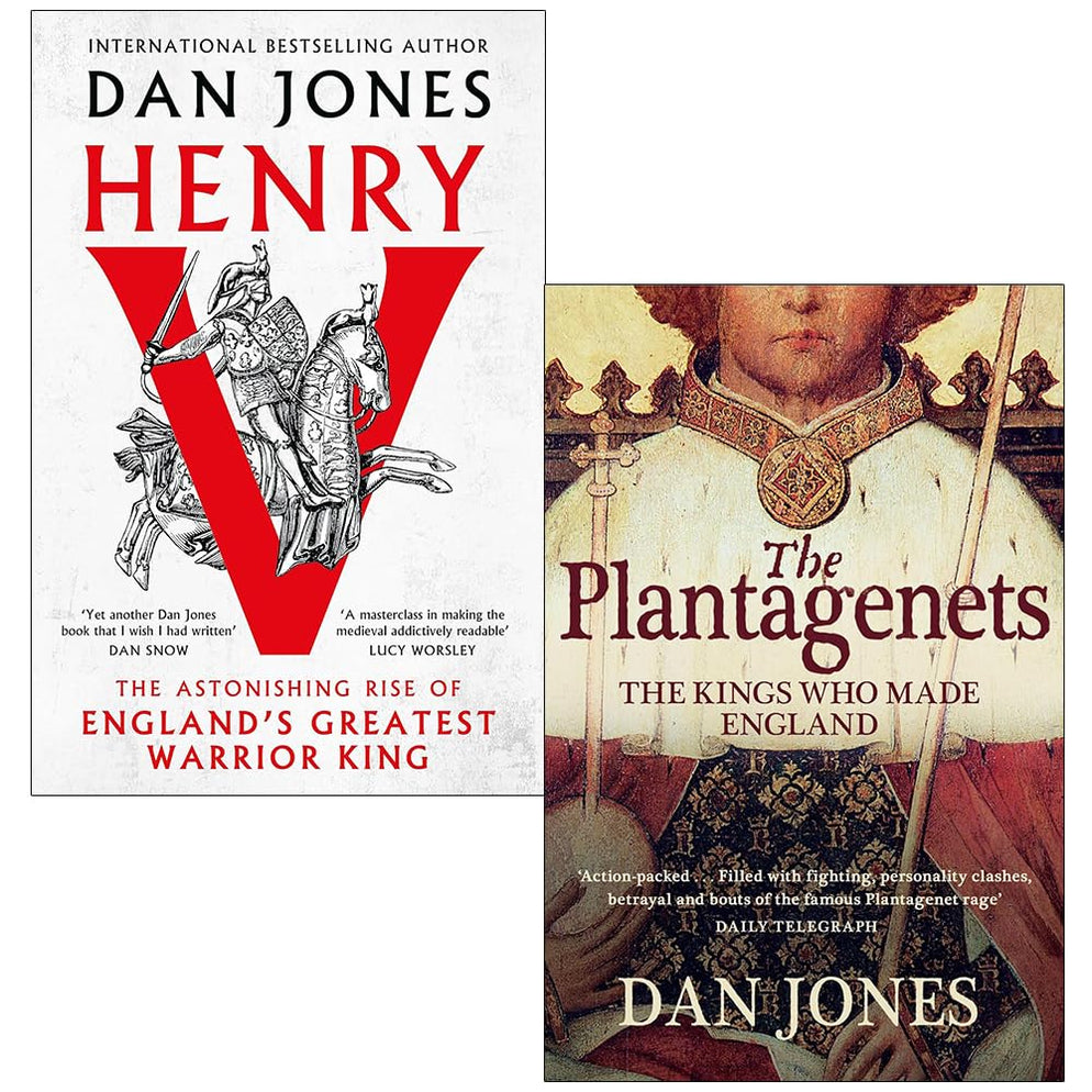 Dan Jones Collection 2 Books Set Henry V Astonishing Rise Warrior ...