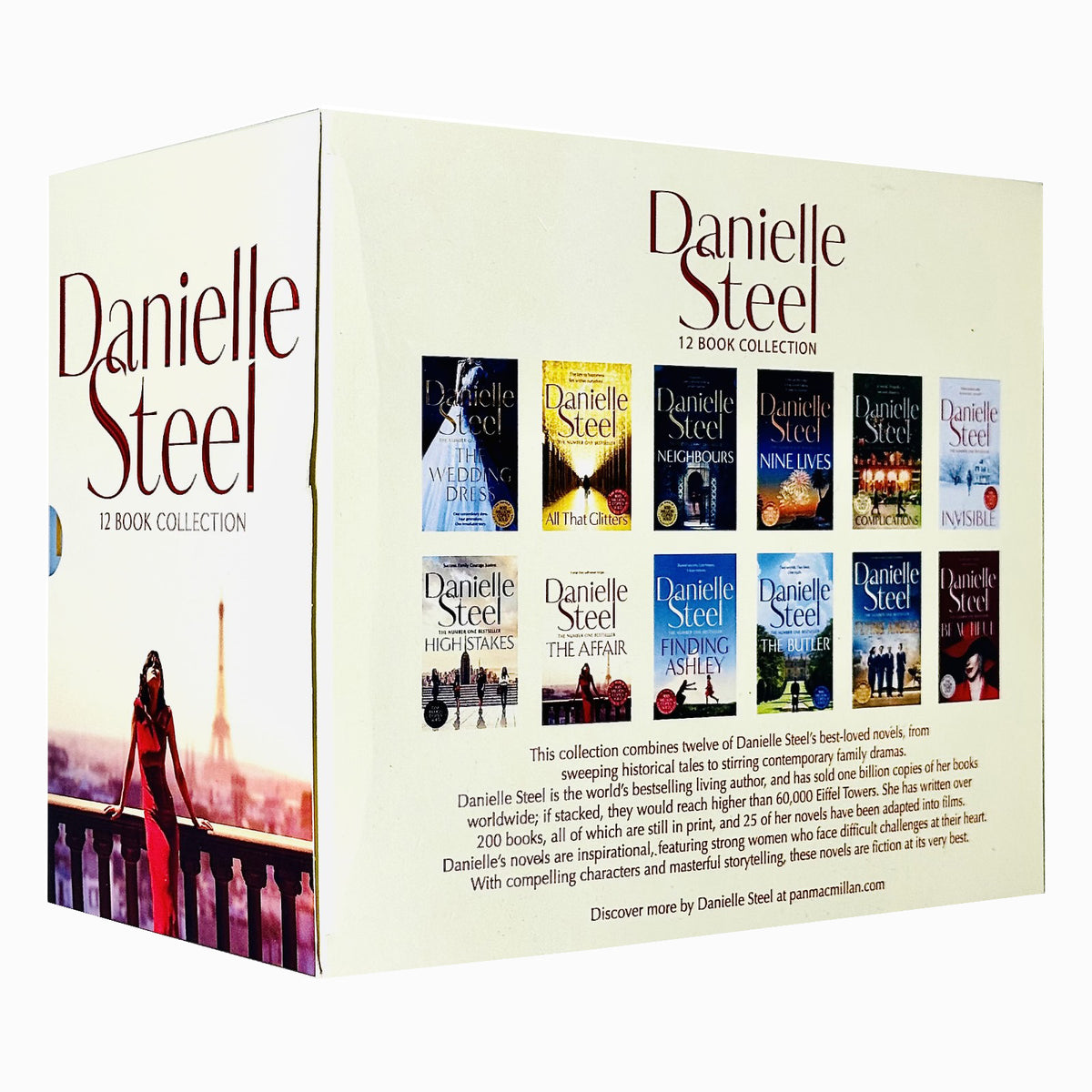 Danielle Steel Collection 12 Books Box Set (The Wedding Dress, All That ...