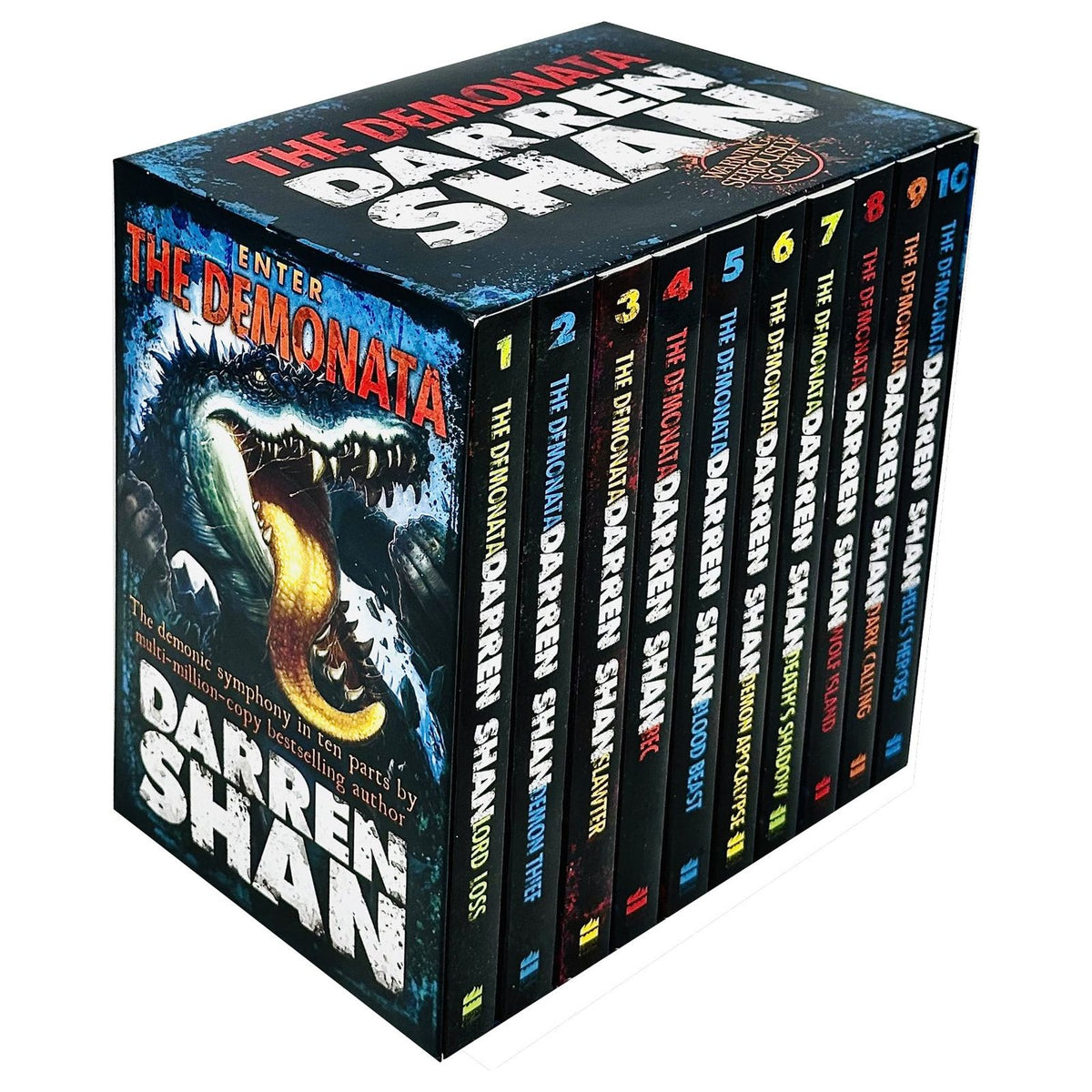 Darren Shan The Demonata 10 Books Collection Pack Set Brand New Demon ...