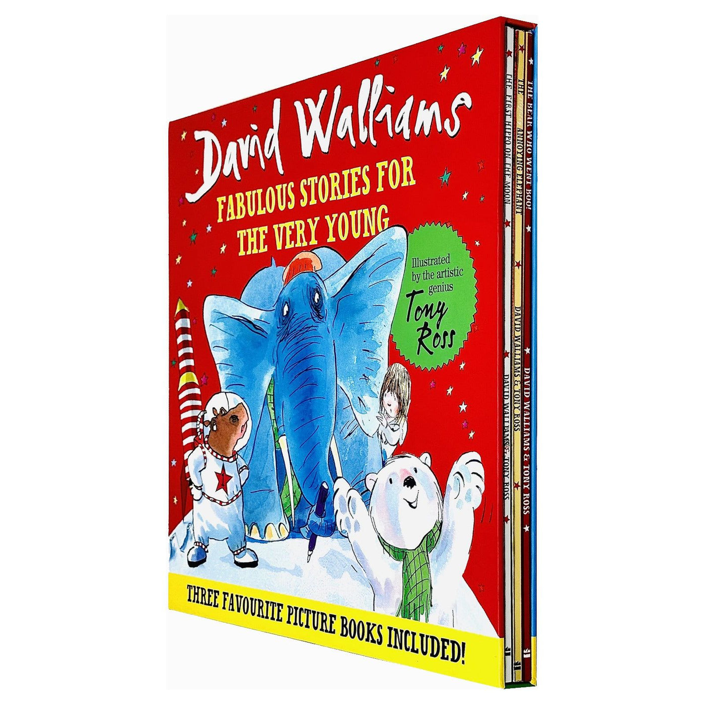 David Walliams Fabulous Stories For The Very Young 3 Picture Books ...