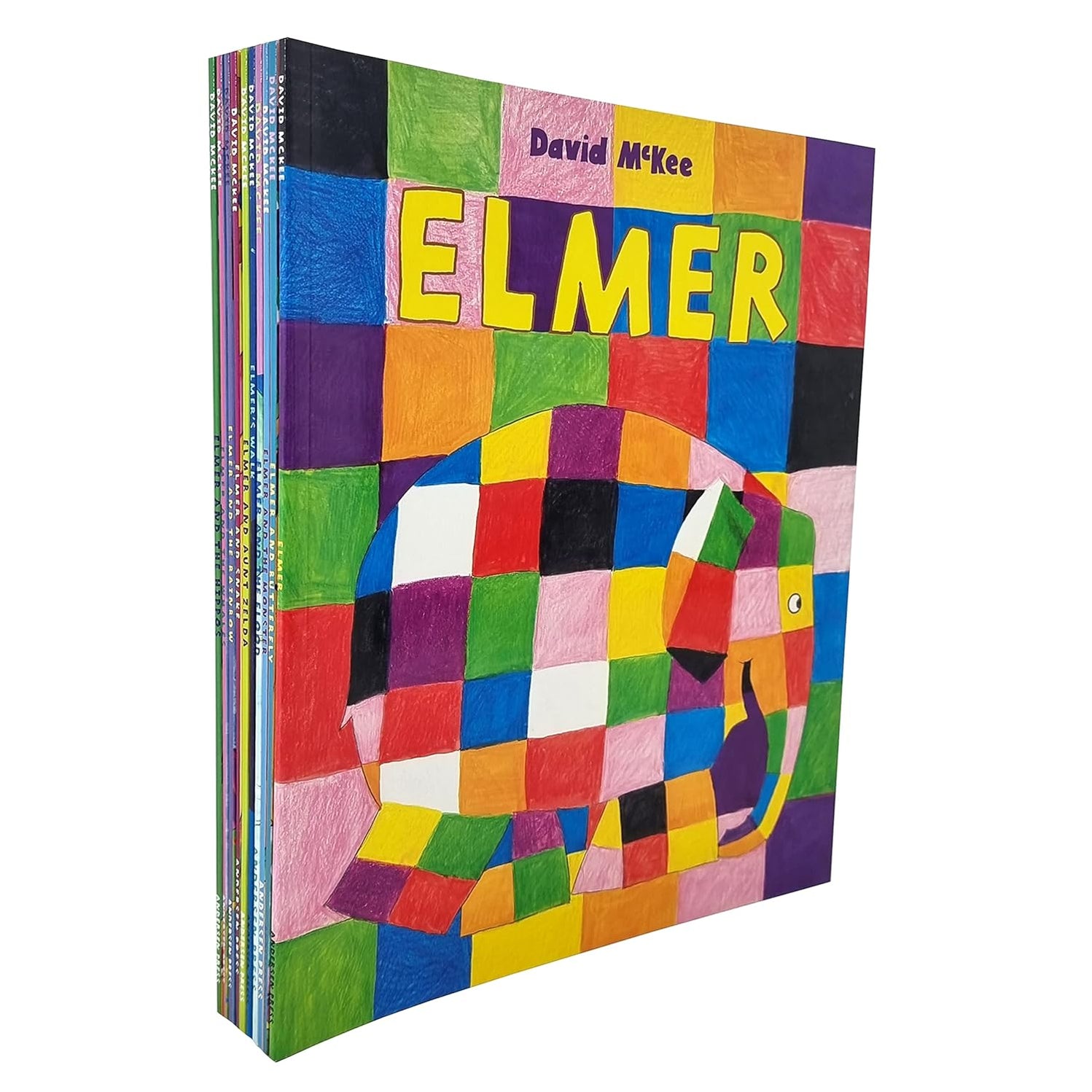 David McKee Elmer Picture Books 10 Children's Books collection Set | The Book Bundle