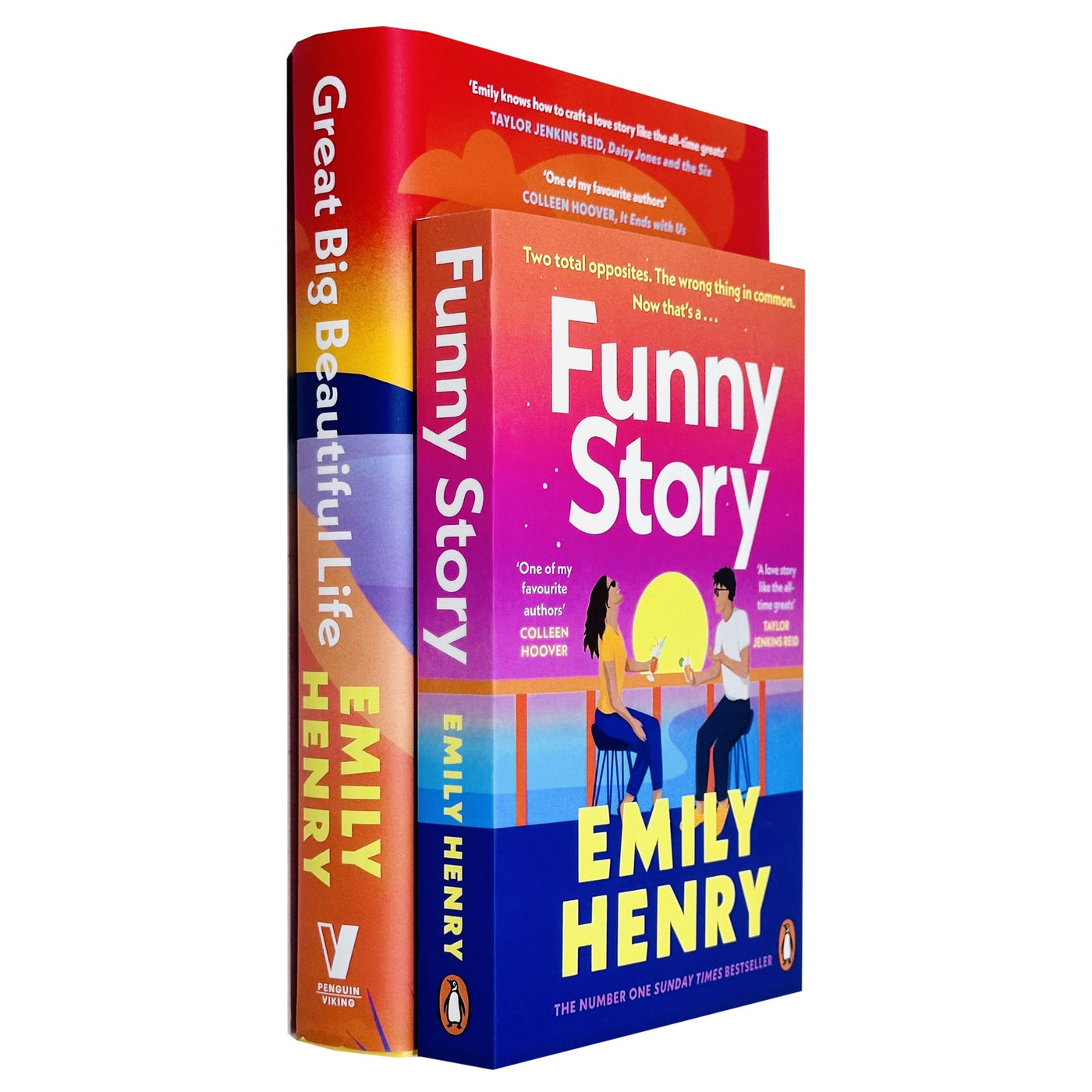 Emily Henry Collection 2 Books Set (Great Big Beautiful Life (HB), Fun ...