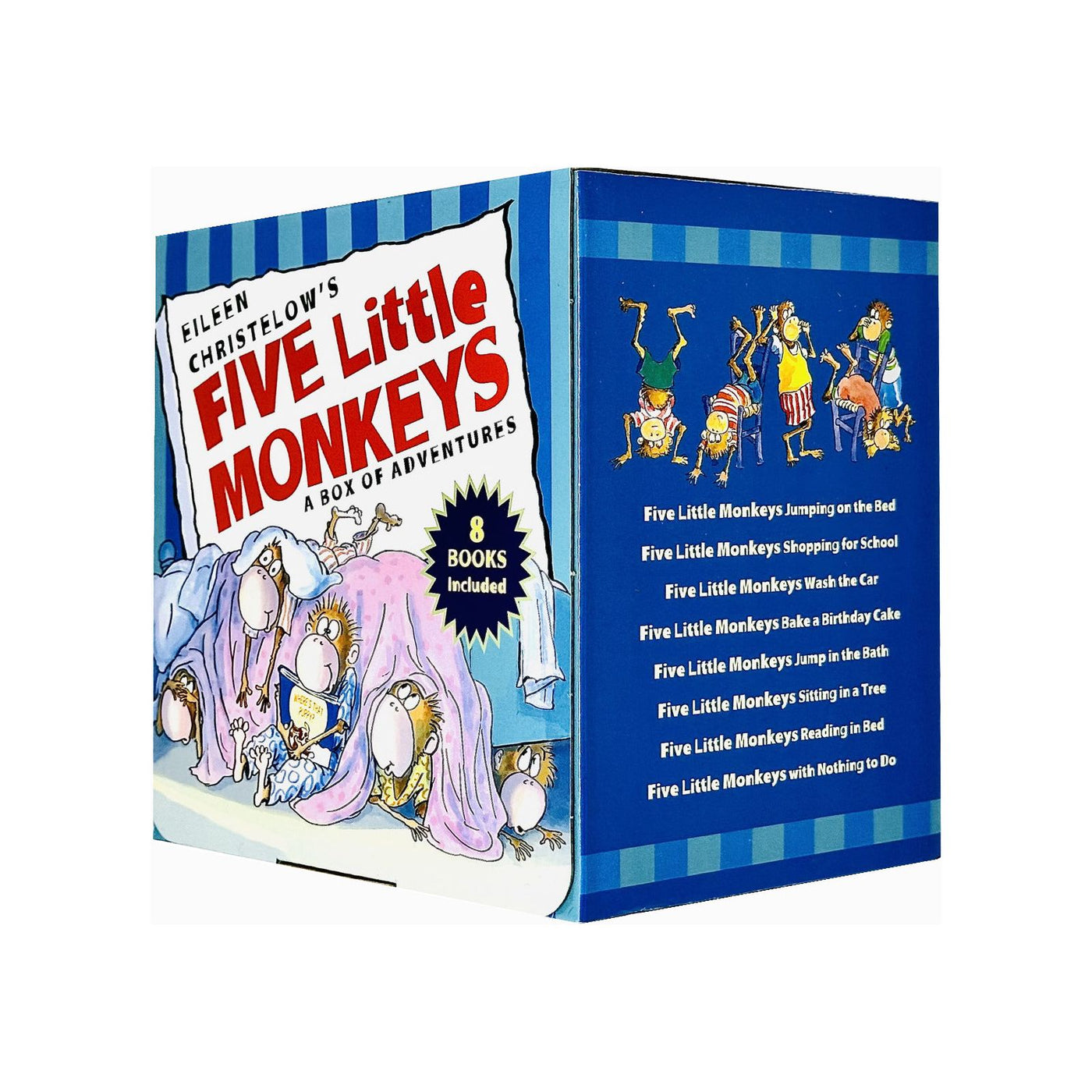 Five Little Monkeys Adventures 8 Books Collection Box Set By Eileen ...