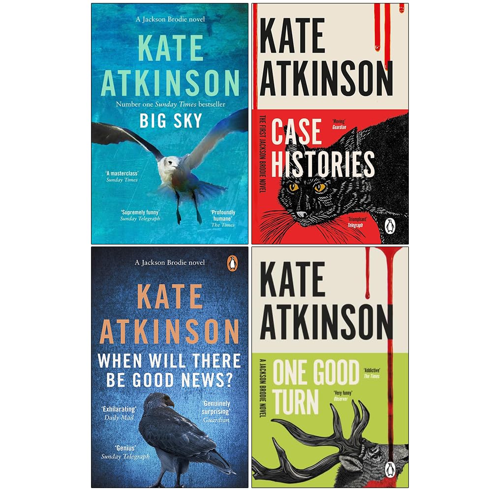Kate Atkinson 4 Books Collection Set Jackson Brodie Series | The Book ...