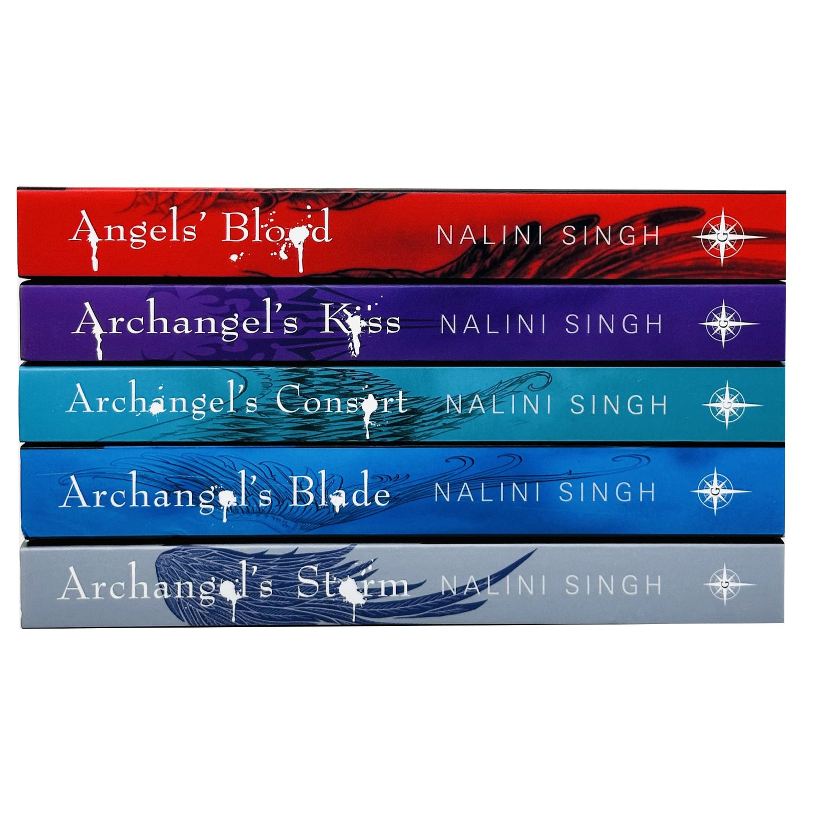 Guild Hunter Series 1-5 Books Collection Set By Nalini Singh (Angels'
