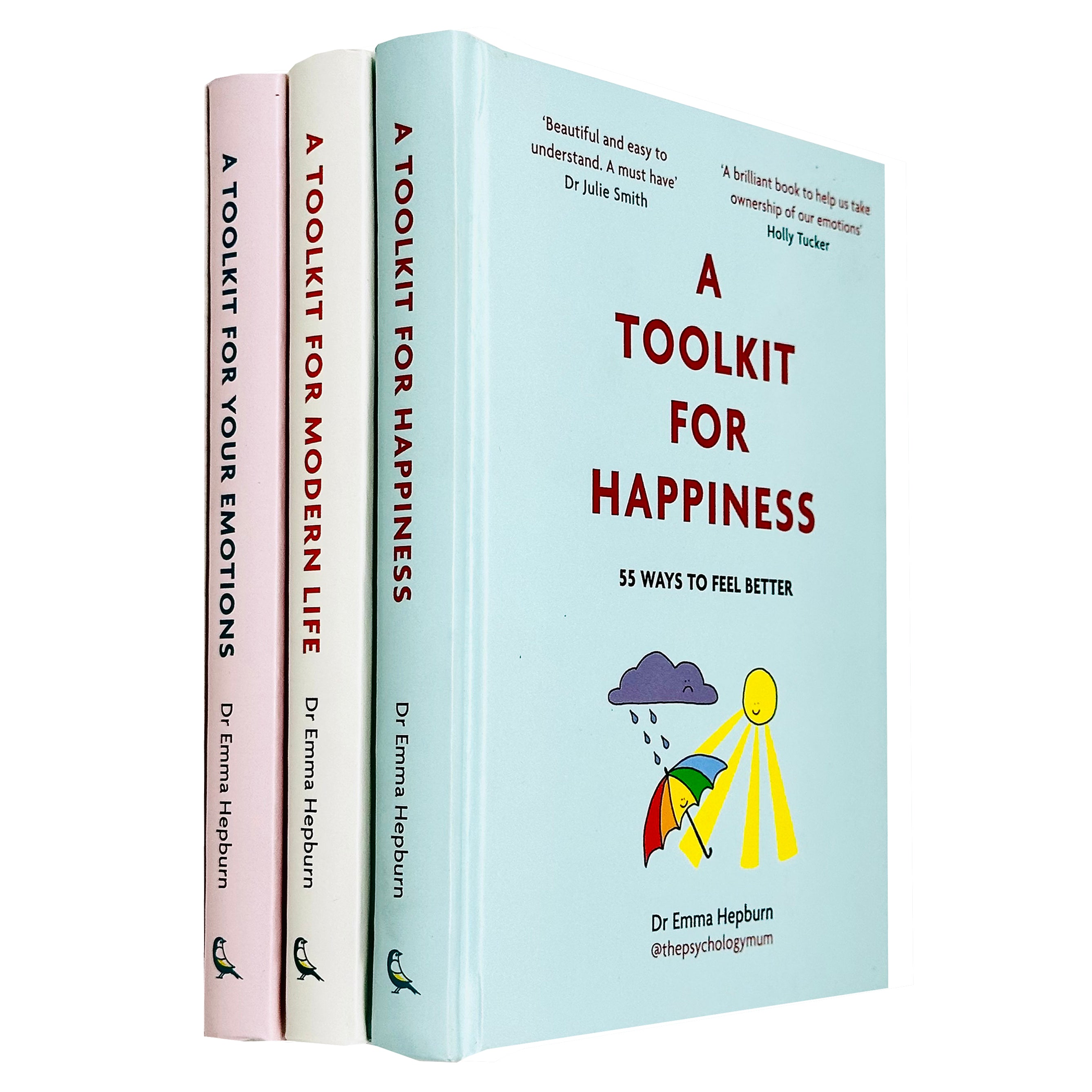 Dr Emma Hepburn collection 3 Books Set ( A Toolkit For Happiness, A ...