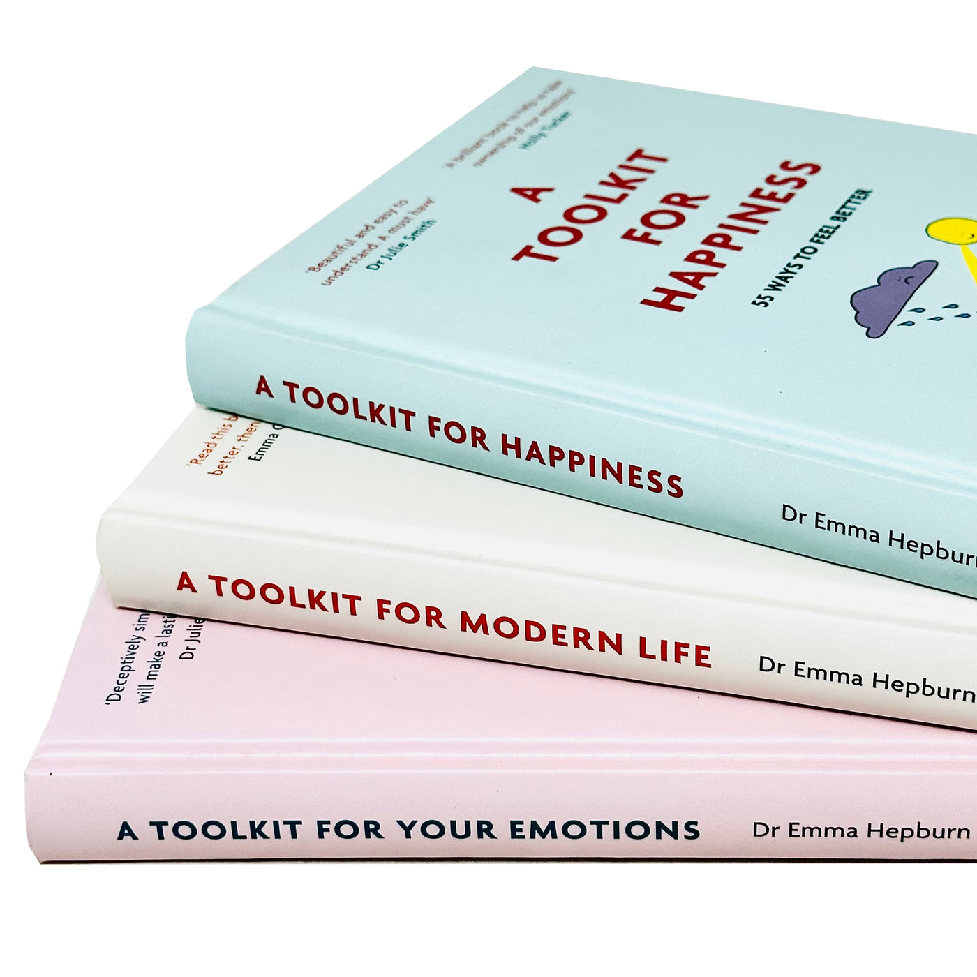 Dr Emma Hepburn collection 3 Books Set ( A Toolkit For Happiness, A ...