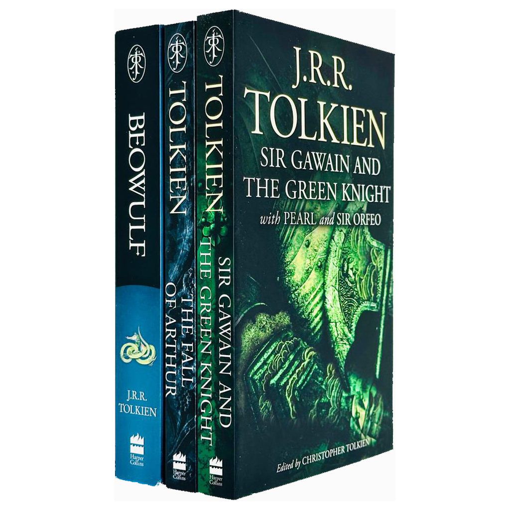 J.R.R. Tolkien Collection 3 Books Set Beowulf, Fall of Arthur, Sir ...