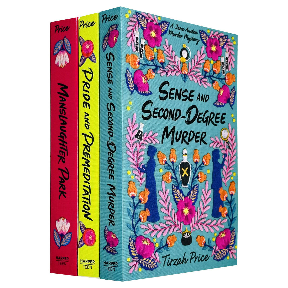 Jane Austen Murder Mysteries Series 3 Books Collection Set By Tirzah ...