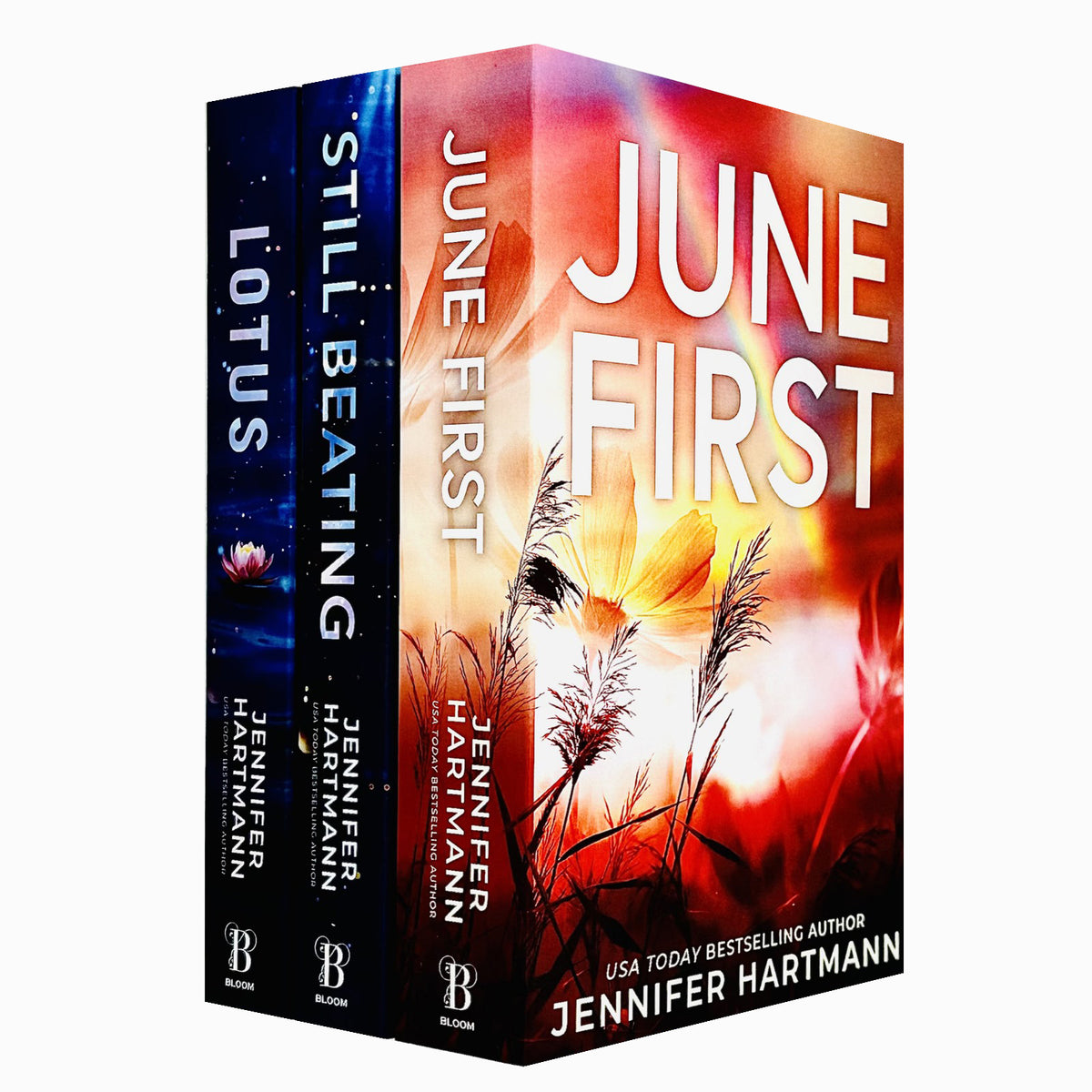Jennifer Hartmann 3 Books Collection Set (Still Beating, Lotus and June ...