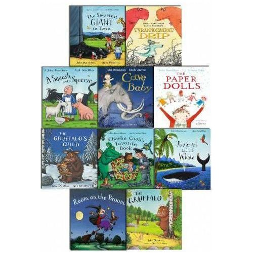 Julia Donaldson X10 Books Collection Set | The Book Bundle