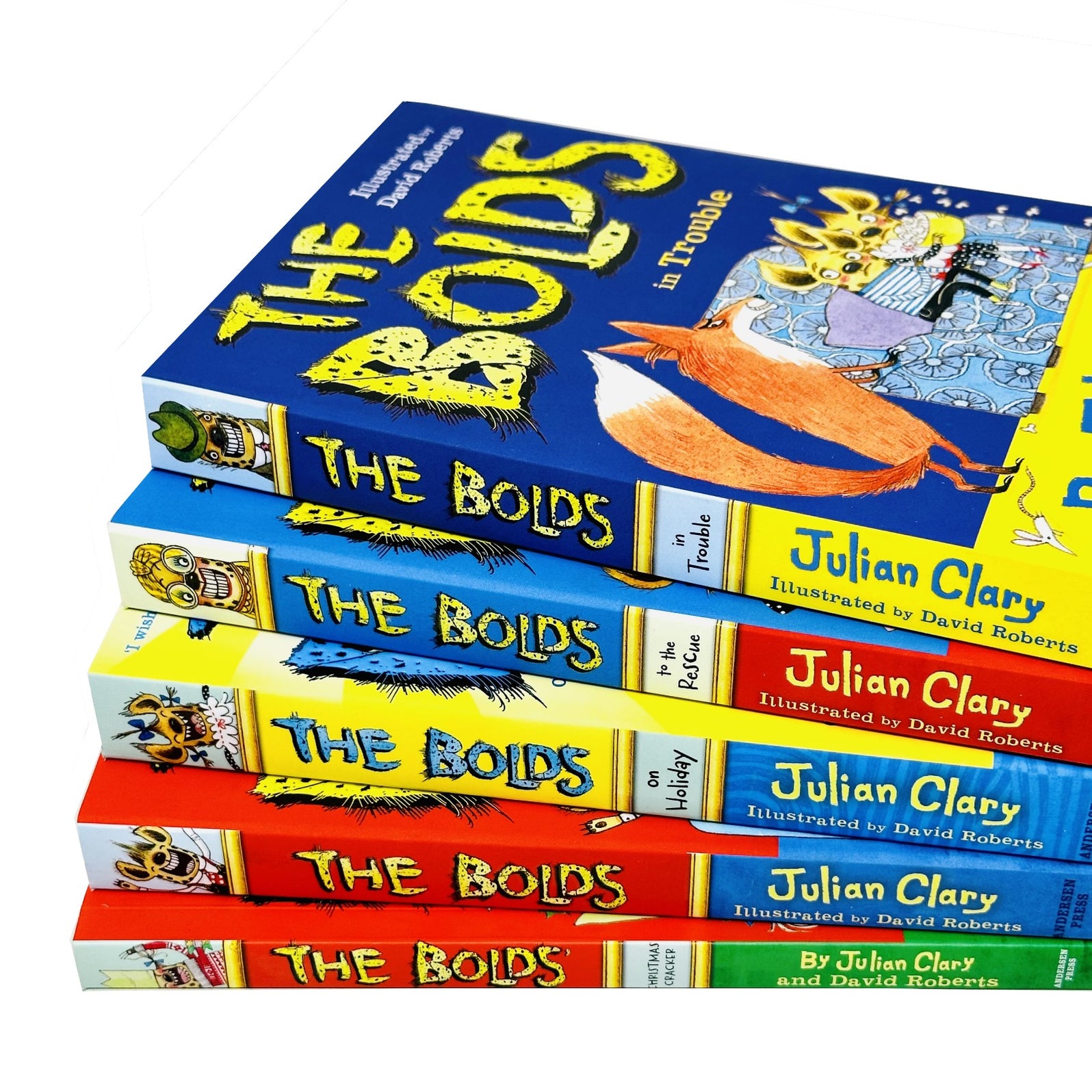 Julian Clary The Bolds 5 Books Collection Set (In Trouble, To the ...