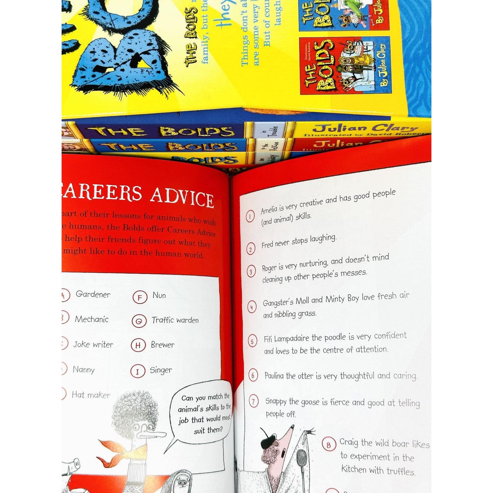 Julian Clary The Bolds 5 Books Collection Set (In Trouble, To the ...