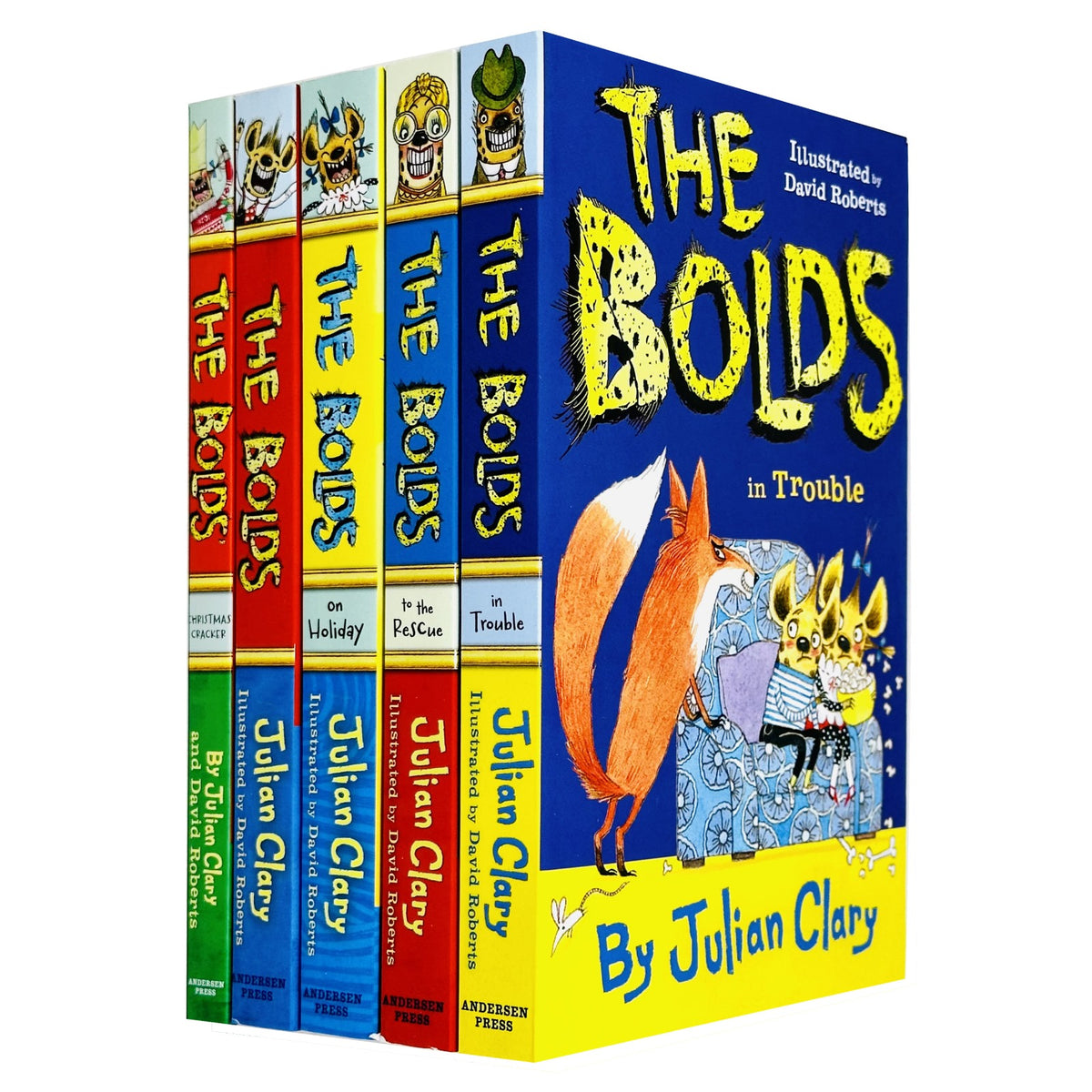 Julian Clary The Bolds 5 Books Collection Set (In Trouble, To the ...