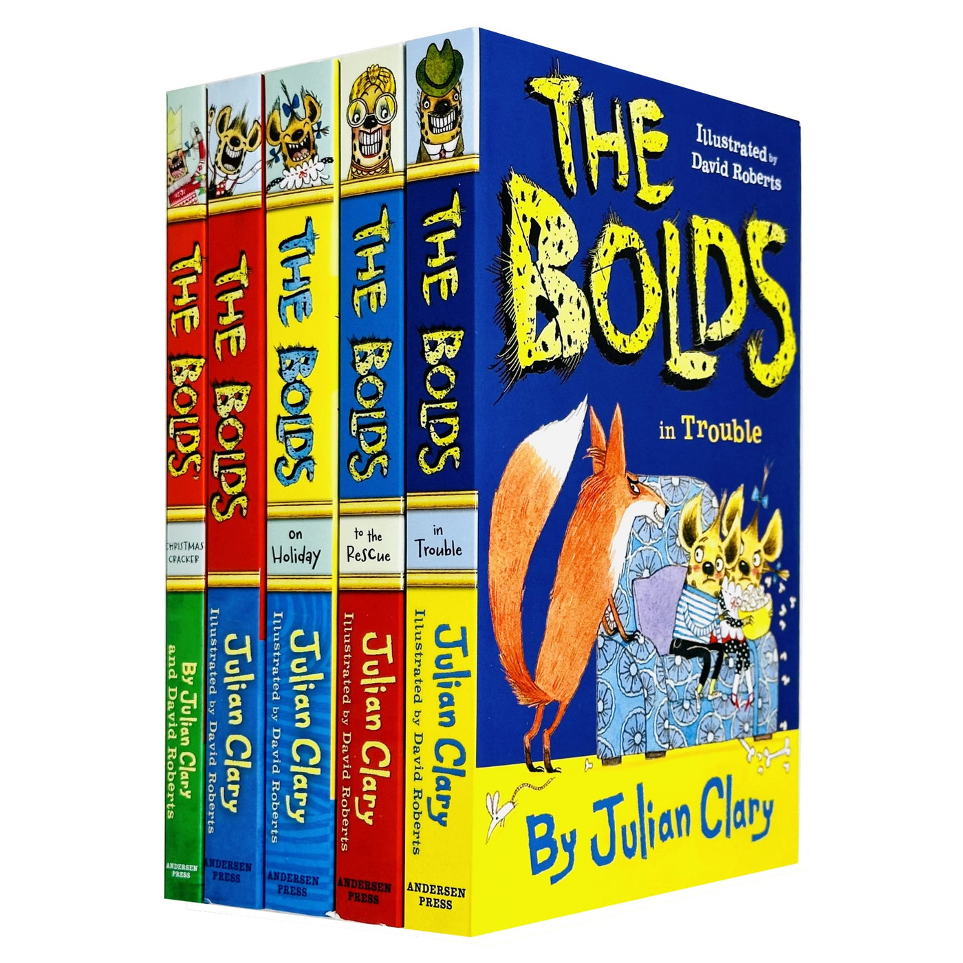 Julian Clary The Bolds 5 Books Collection Set (In Trouble, To the ...