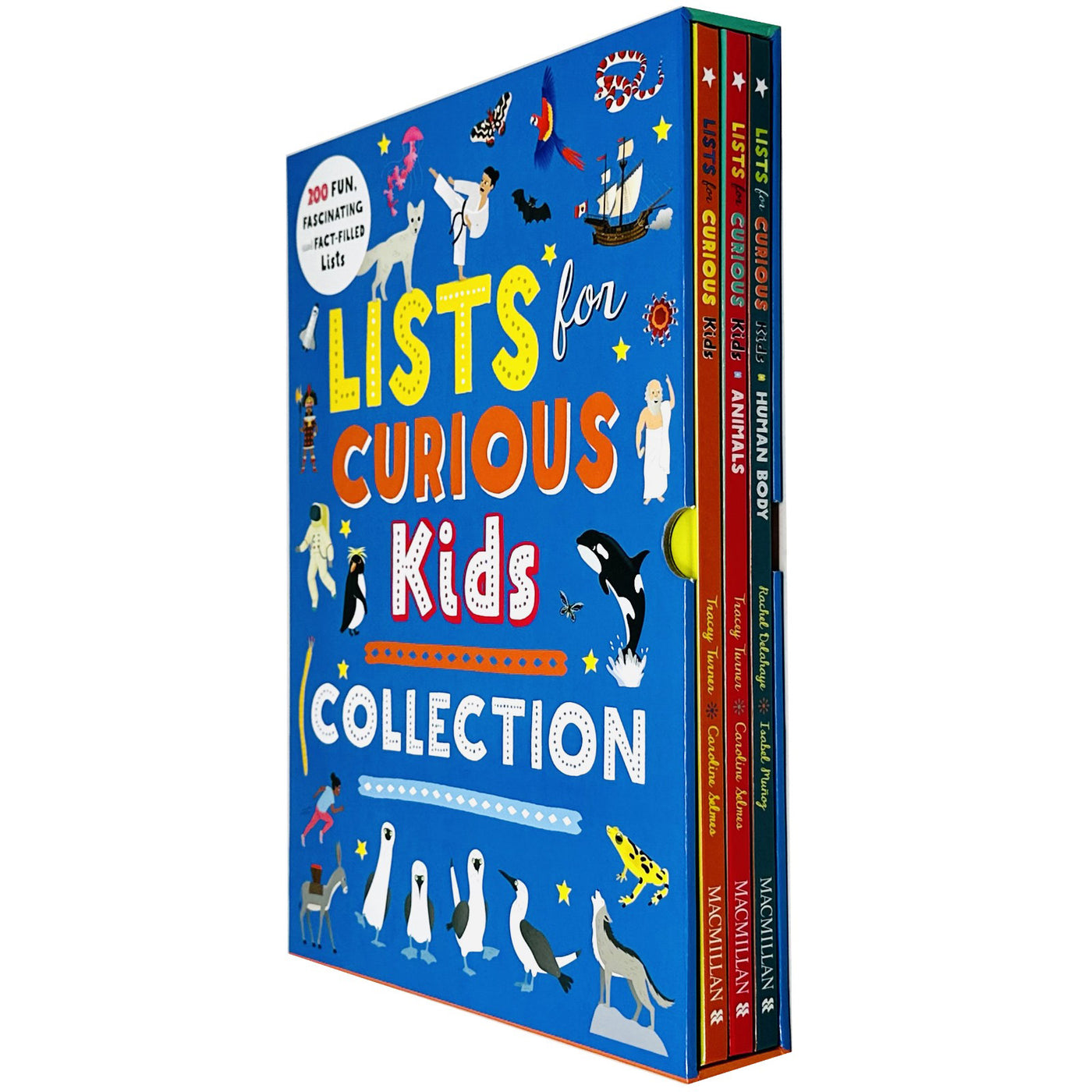 Lists for Curious Kids Collection 3 Books Box Set By Tracey Turner, Rachel Delahaye (Lists for ...