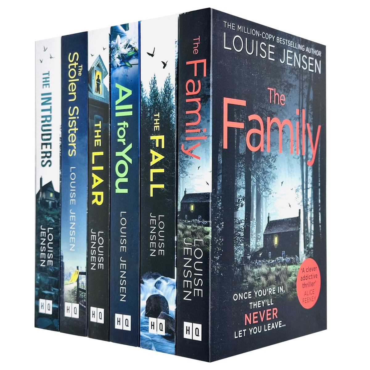 Louise Jensen Collection 6 Books Set (Family, Liar,Intruders, Stolen S ...