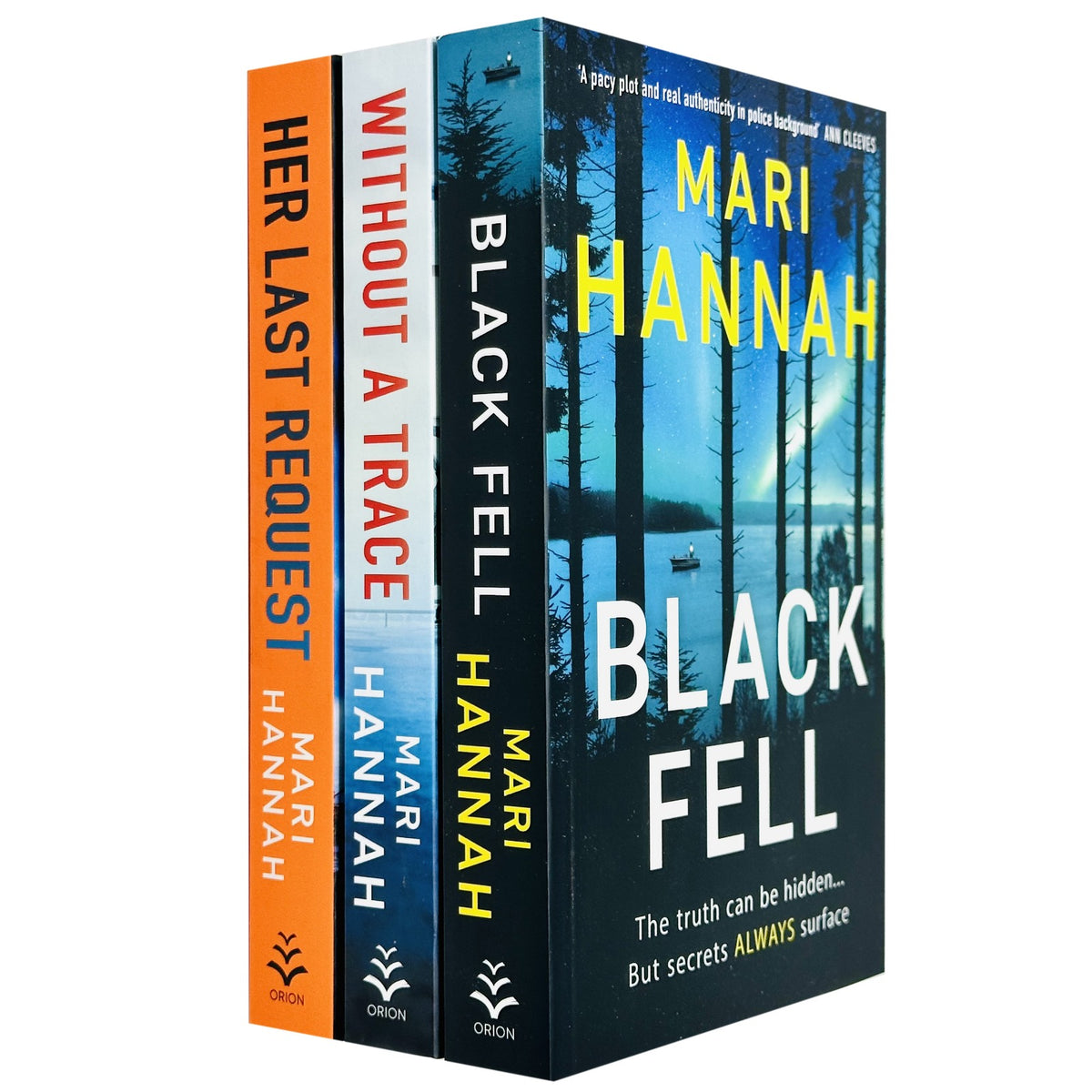 Mari Hannah 3 Books Collection Set Black Fell, Without a Trace, Her ...