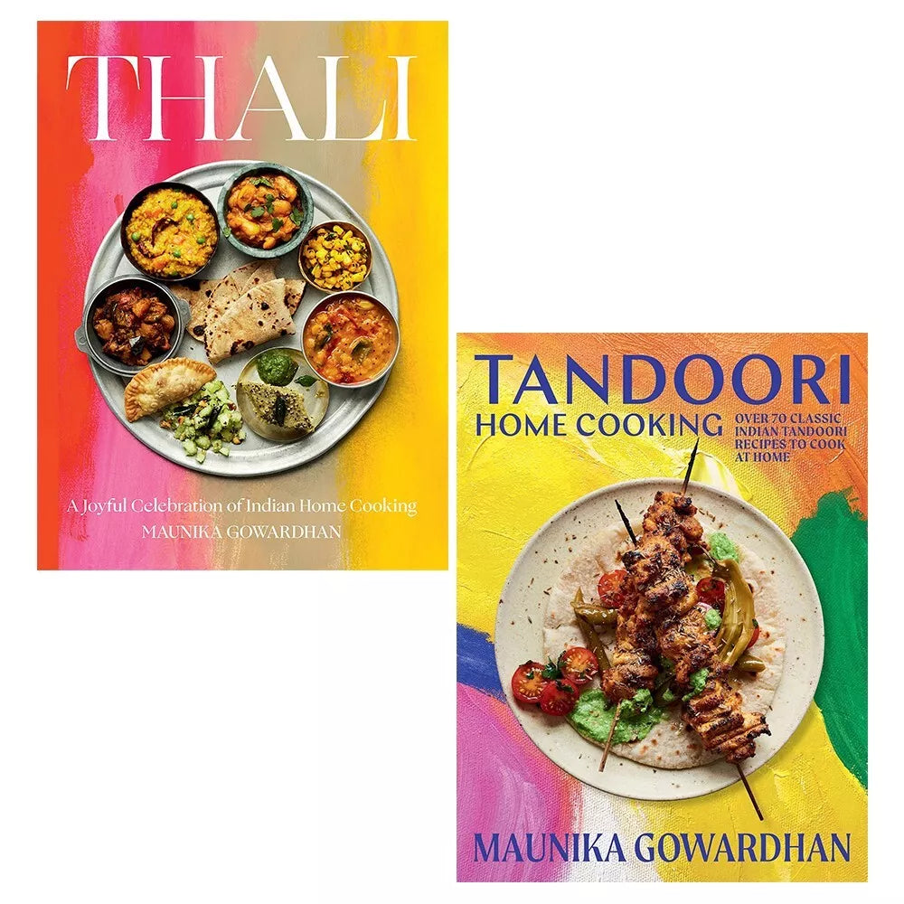 Maunika Gowardhan Collection 2 Books Set (Tandoori Home Cooking & Thali ...