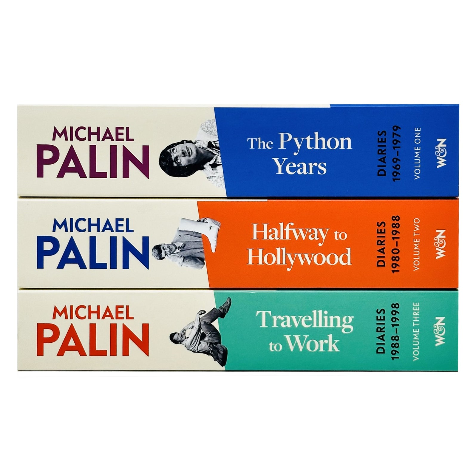 Michael Palin Diaries Volume 1-3 Books Collection Set (The Python Year