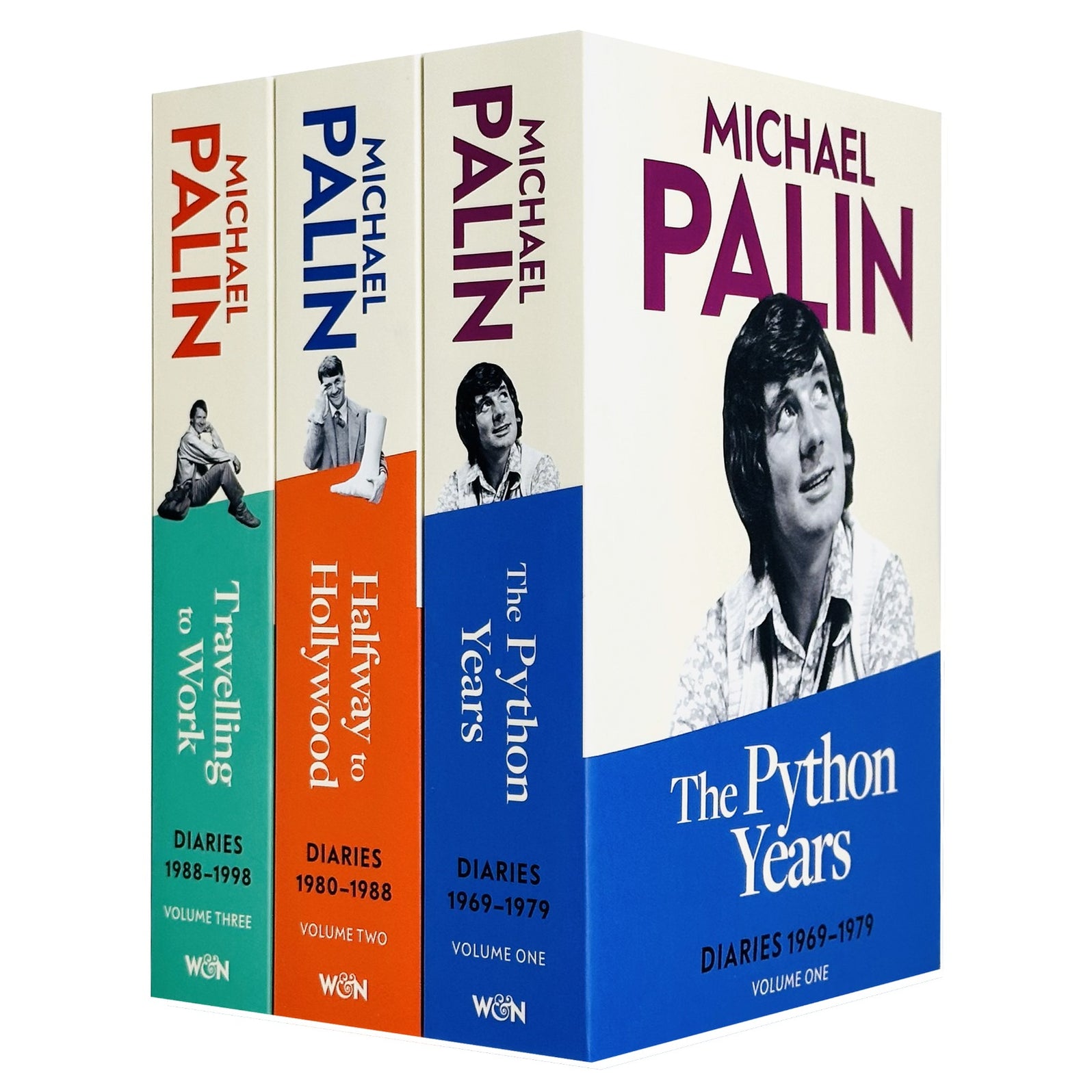 Michael Palin Diaries Volume 1-3 Books Collection Set (The Python Year