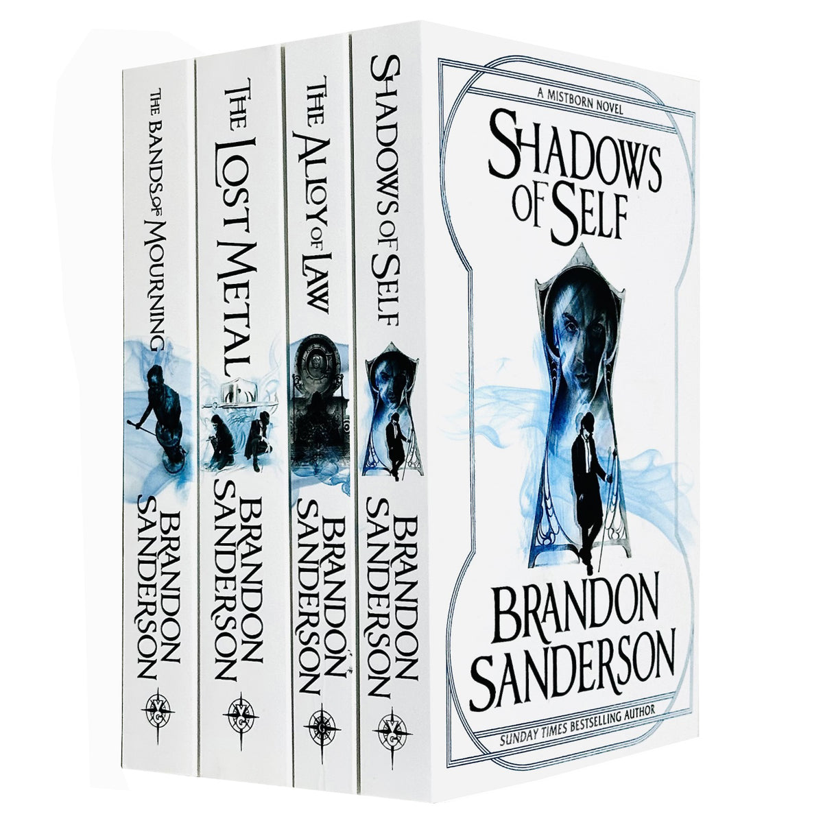 Mistborn Series 4 Books Collection Set (The Alloy of Law, Shadows of ...