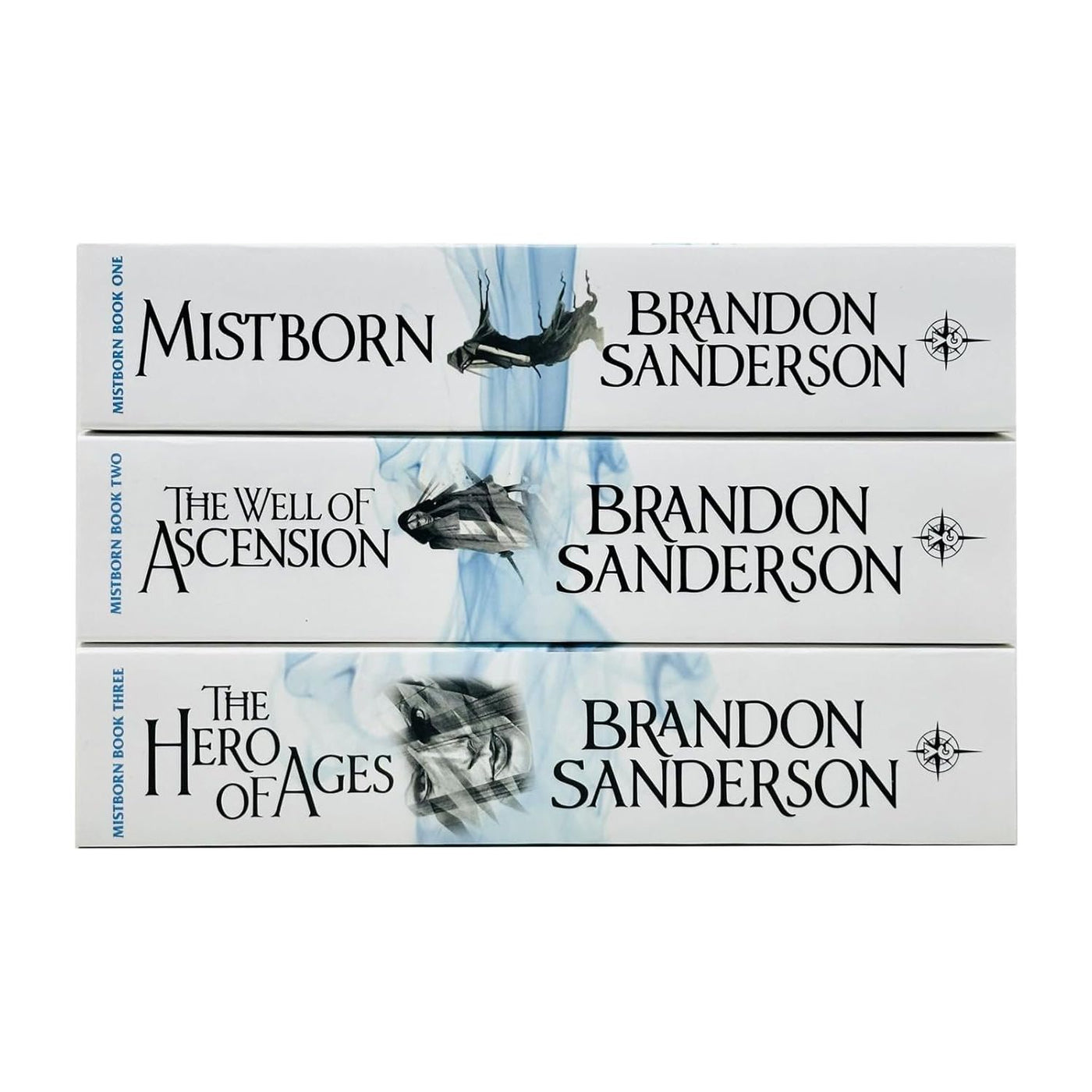 Mistborn Trilogy 3 Books Collection Set by Brandon Sanderson (The Hero