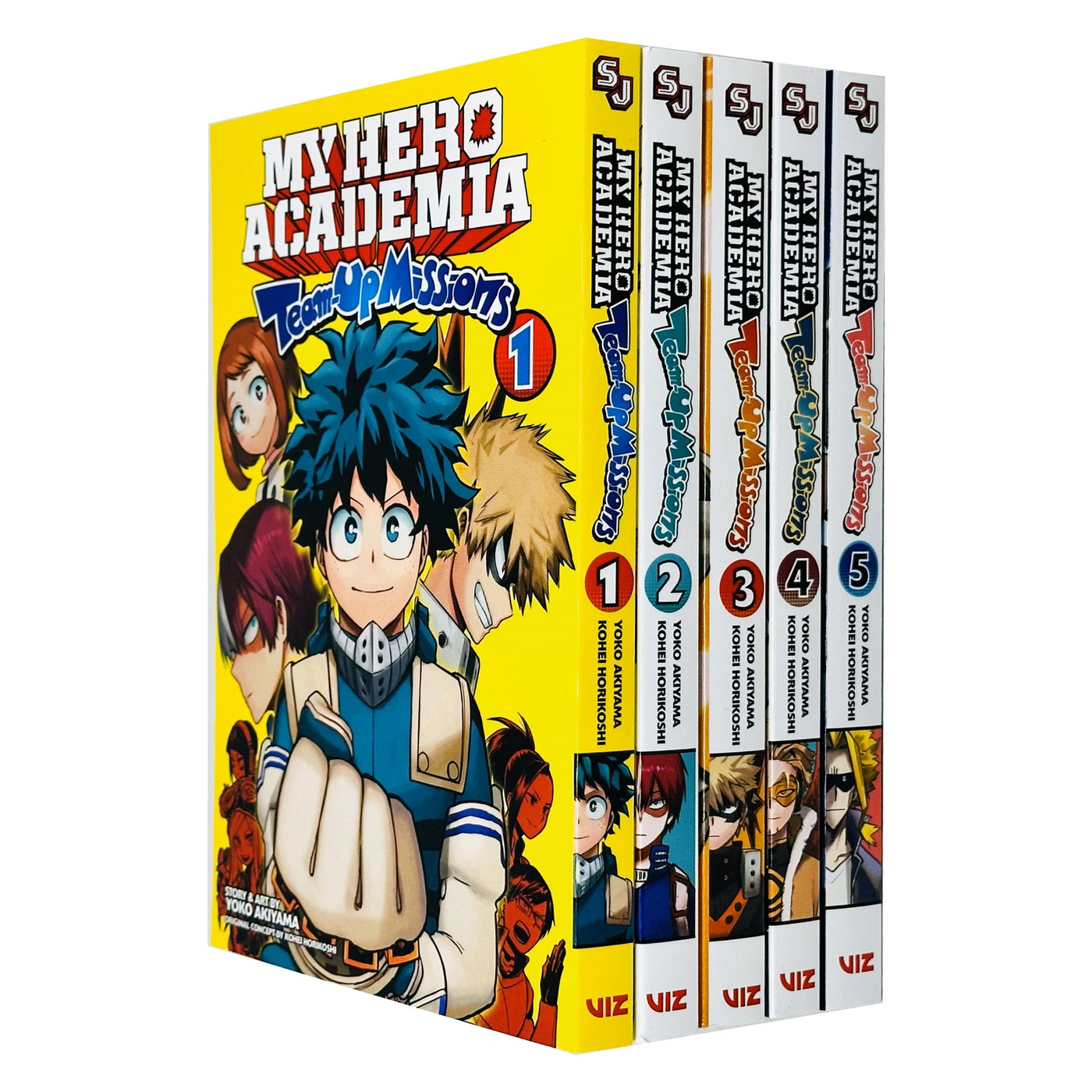 My Hero Academia Team-Up Missions Volume 1-5 Books Collection Set By Y