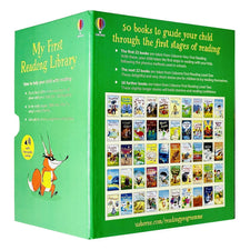 Usborne My Very First Reading Library 50 Books Set Collection Pack ...