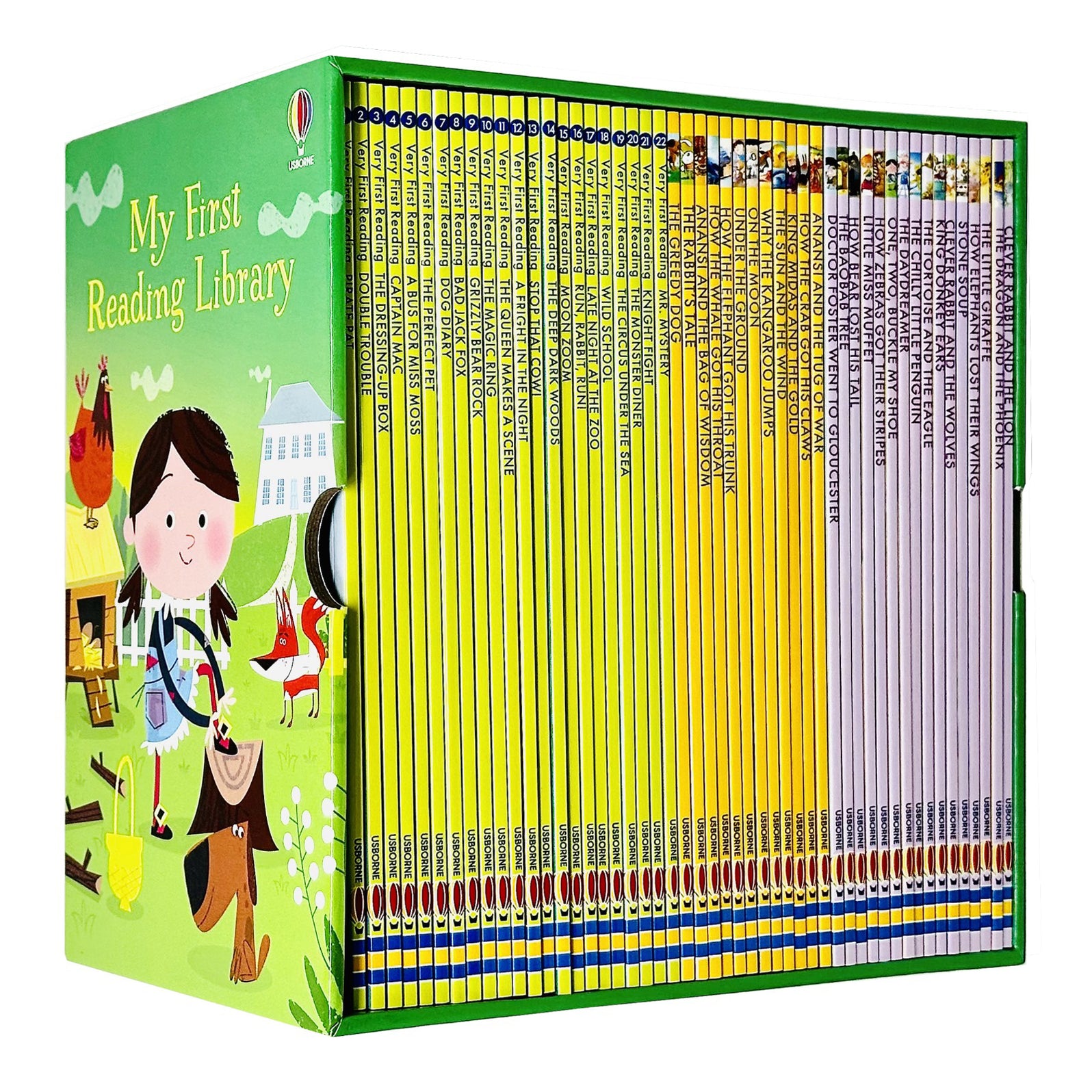 Usborne My Very First Reading Library 50 Books Set Collection Pack ...