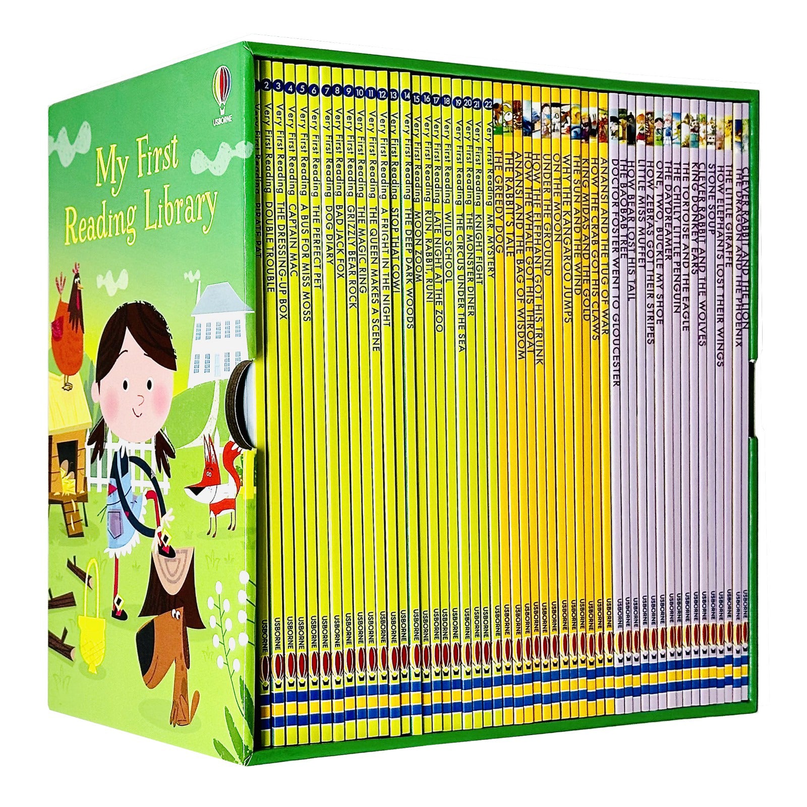 Usborne My Very First Reading Library 50 Books Set Collection Pack ...