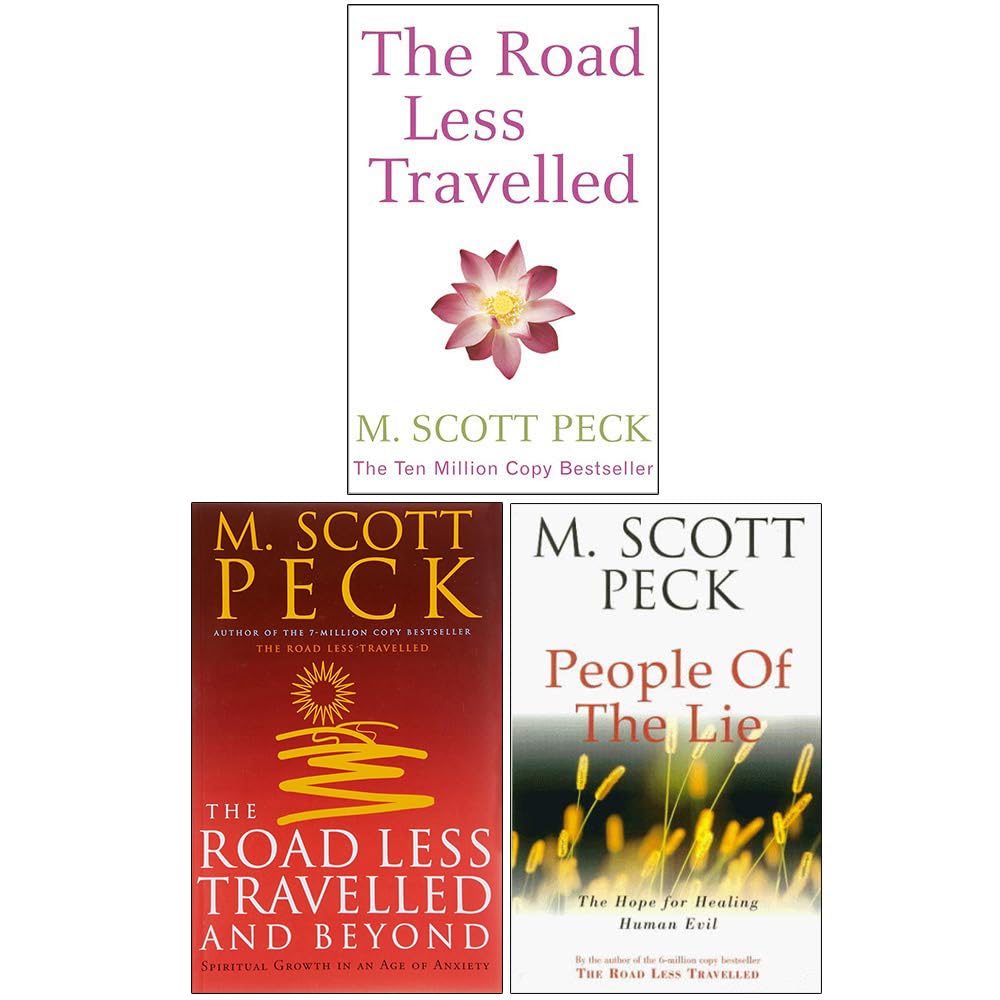 M Scott Peck Collection 3 Books Set (The Road Less Travelled, The Road ...