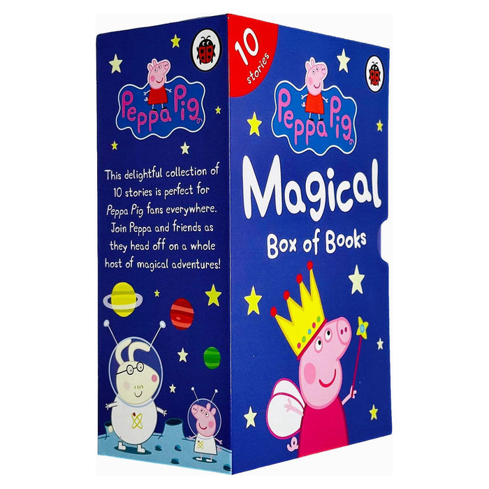 Peppa Pig Peppas Magical Box of Books 10 Stories Collection Set ...
