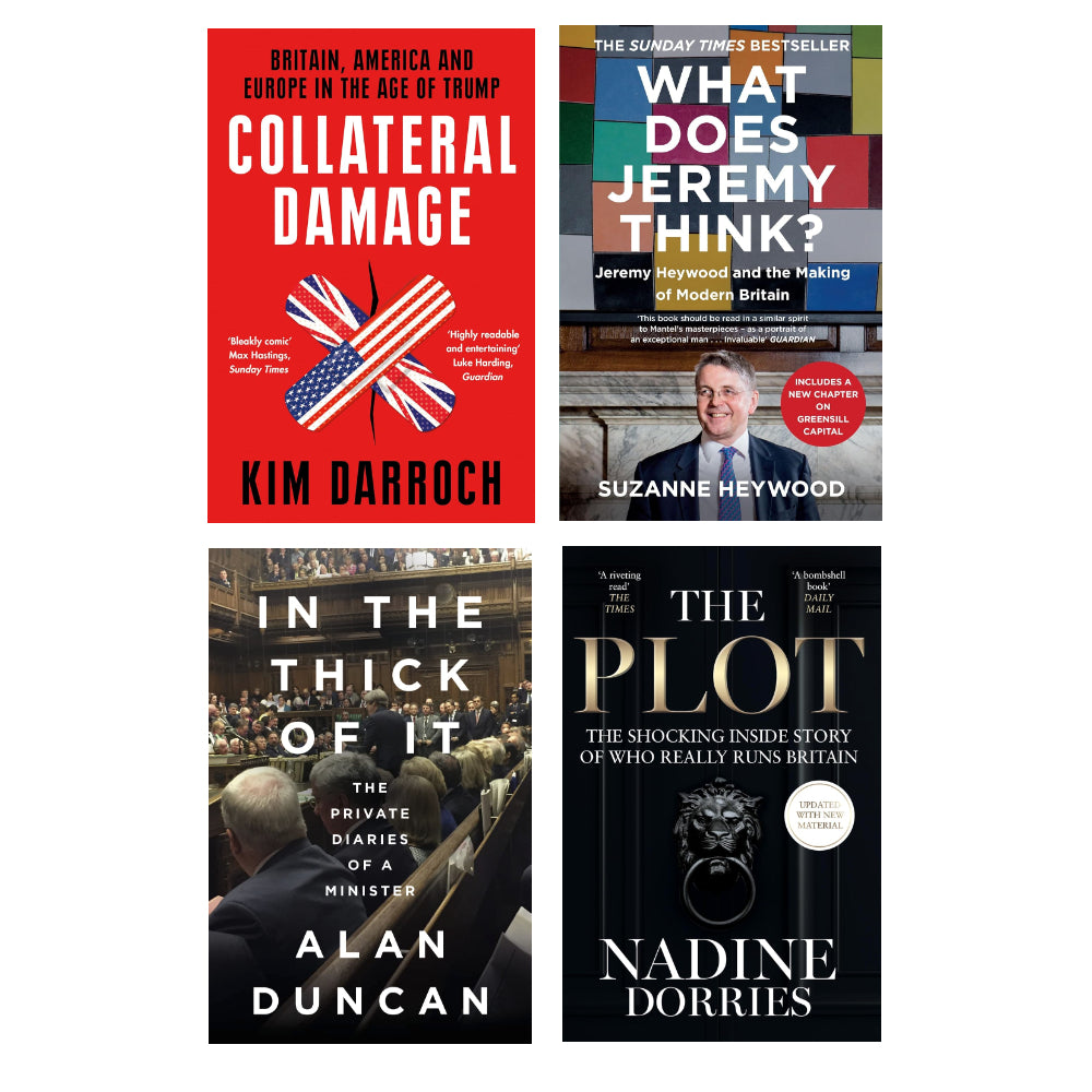 Collateral Damage, In the Thick of It (HB), What Does Jeremy Think? , The Plot 4 Books Set | The ...