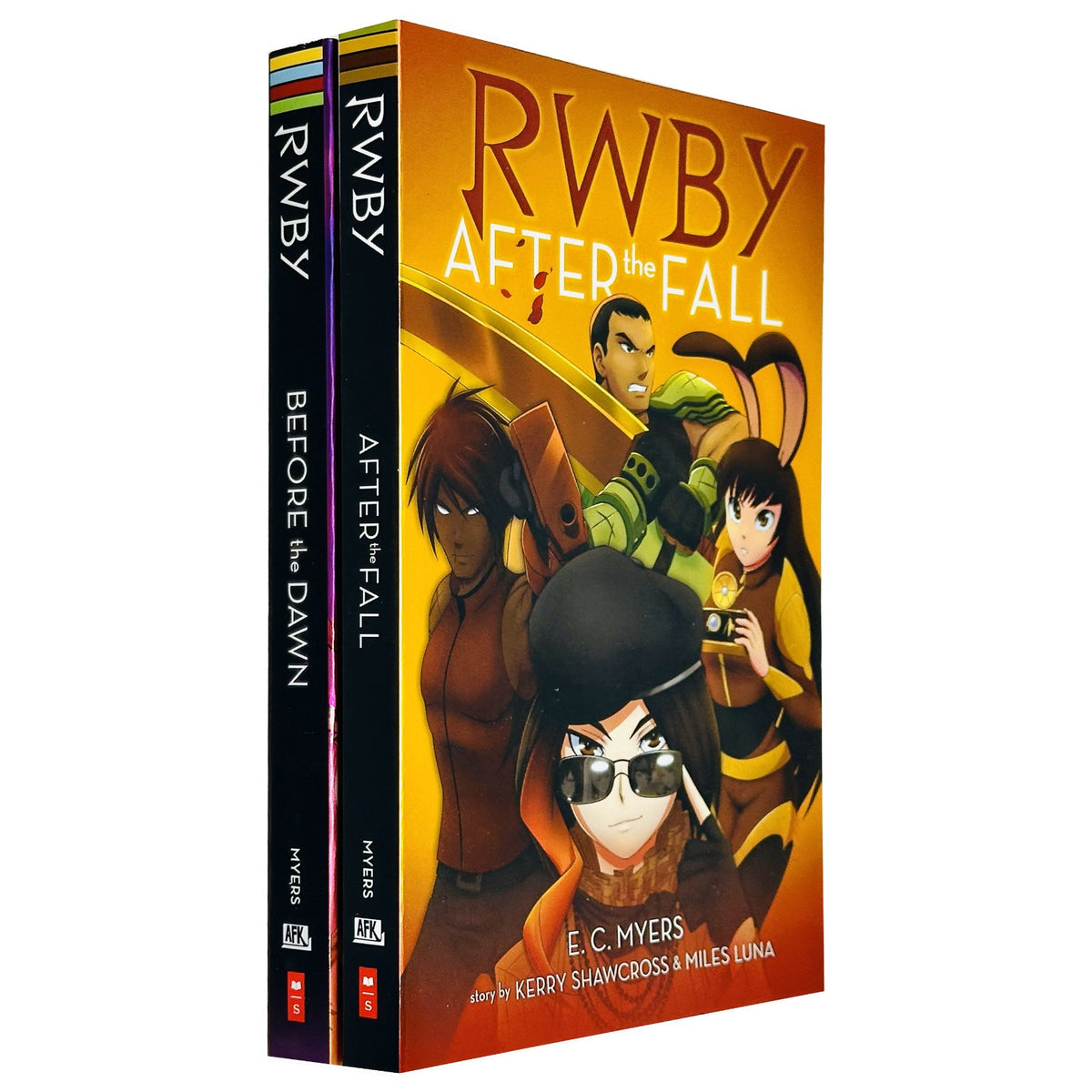 RWBY Series 2 Books Collection Set by E. C. Myers (After the Fall ...