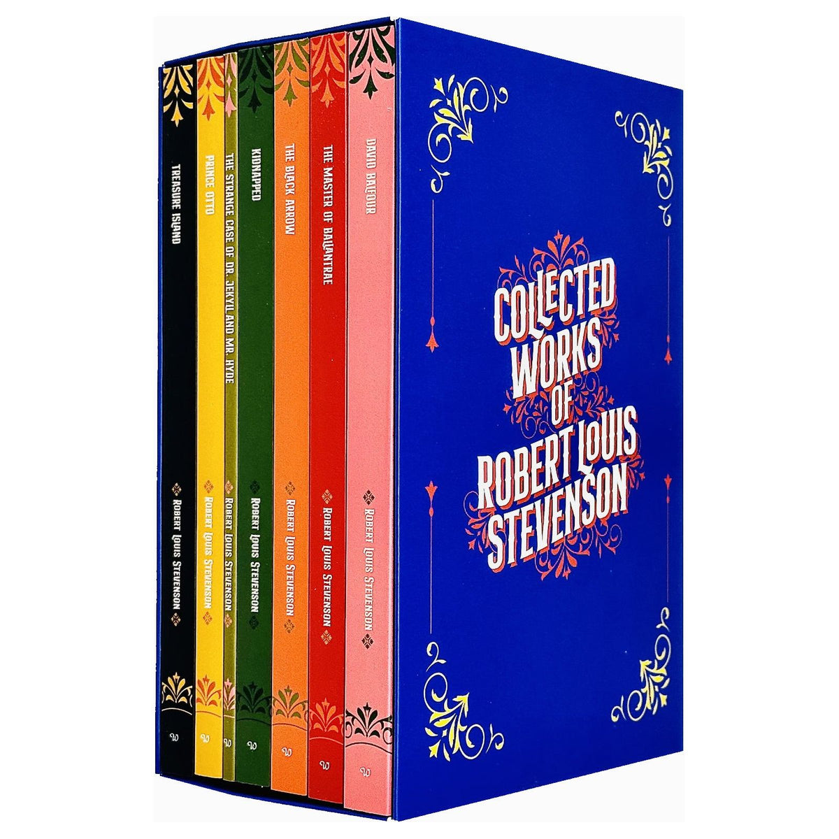 Collected Works of Robert Louis Stevenson 7 Books Collection Boxed Set ...