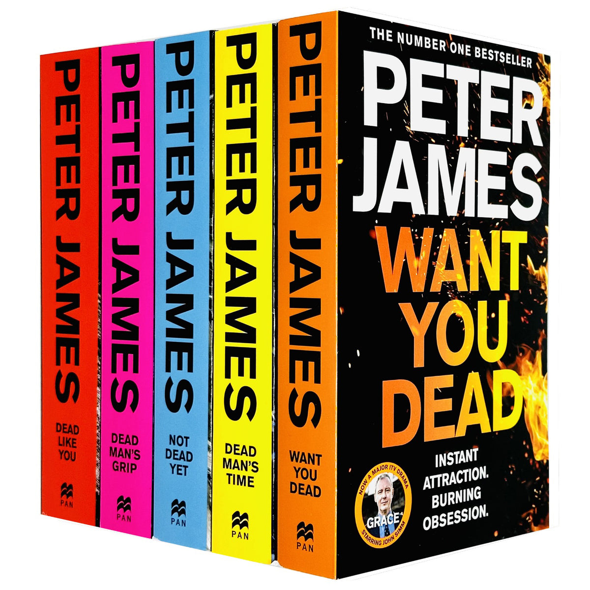 Roy Grace Series Book 6-10 Collection 5 Books Set By Peter James(Set 2 ...