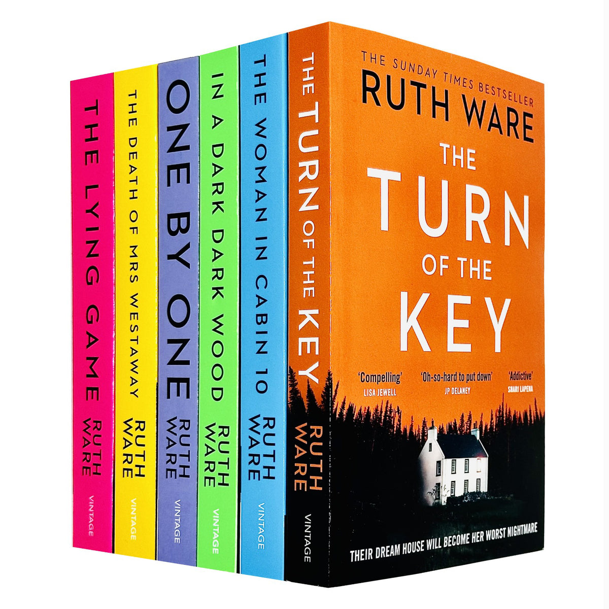 Ruth Ware Collection 6 Books Set (The Turn of the Key, The Woman in ...