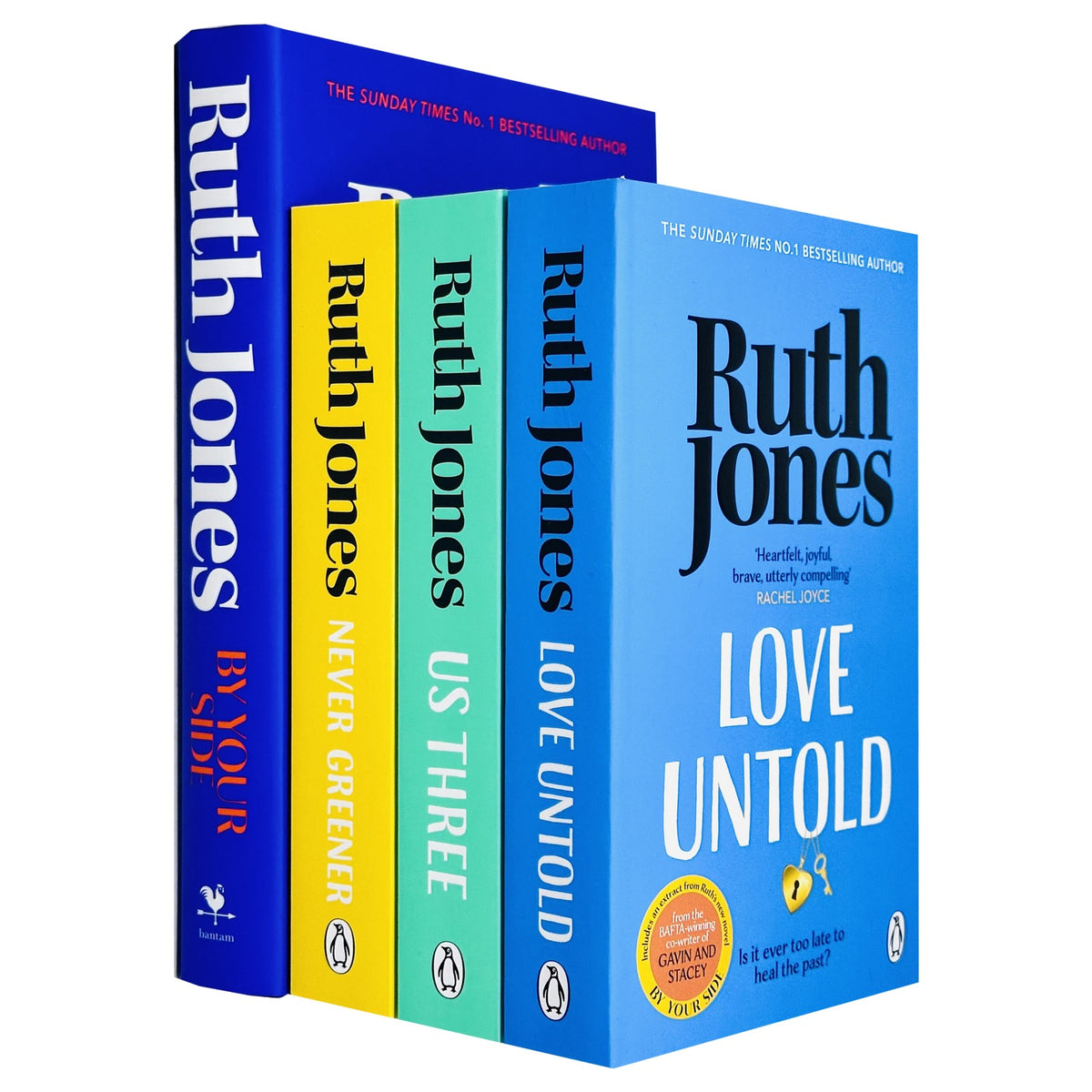 Ruth Jones Collection 4 Books Set (Never Greener, Love Untold, By Your